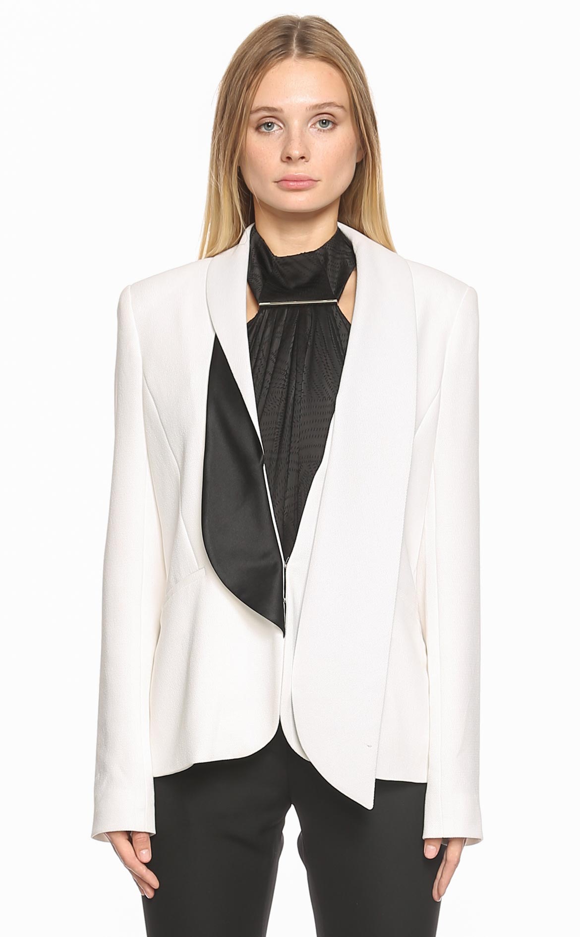 Prabal Gurung-Prabal Gurung Beyaz Ceket