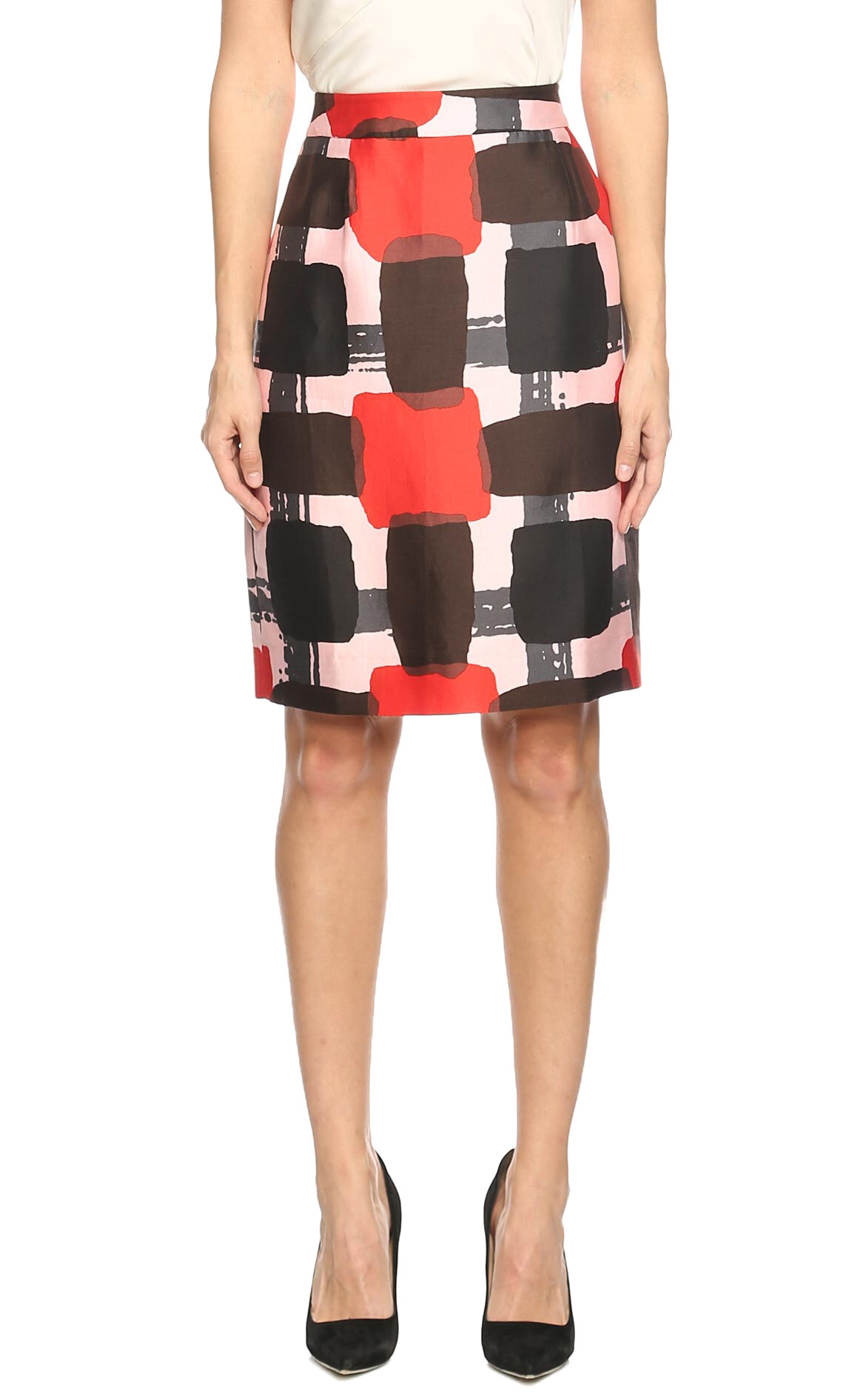 Kate Spade-Kate Spade Desenli Etek