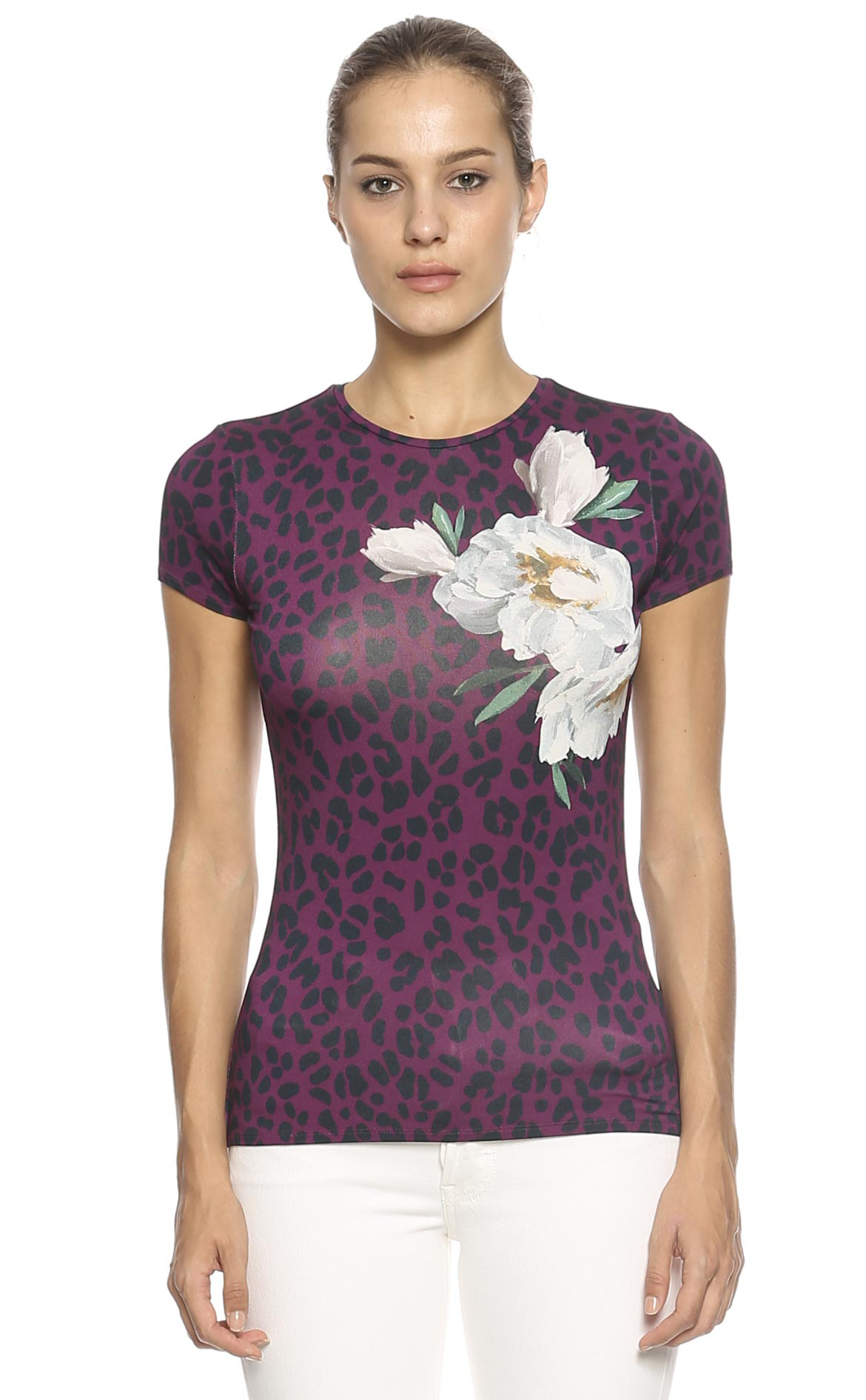 Ted Baker-Ted Baker Fuşya T-Shirt