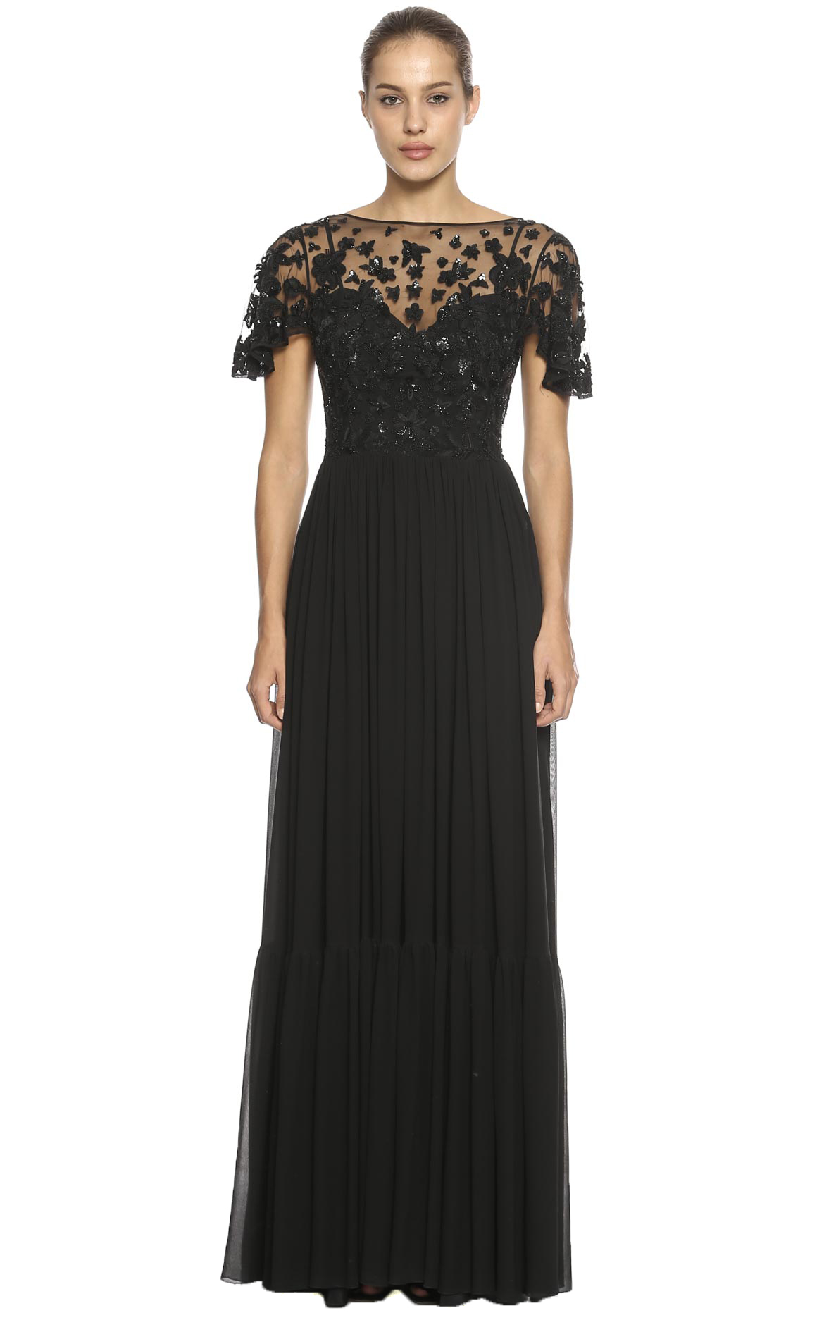 Zuhair Murad-Zuhair Murad Siyah Gece Elbisesi