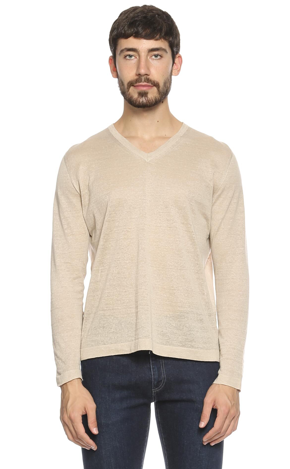 Cesare Attolini-Cesare Attolini Bej Triko