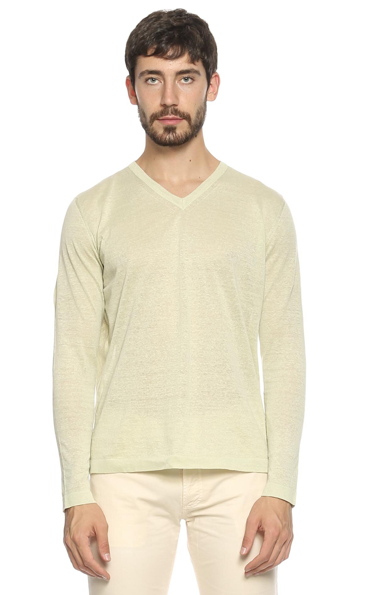 Cesare Attolini-Cesare Attolini Yeşil Triko Cesare Attolini-Cesare Attolini Yeşil Triko