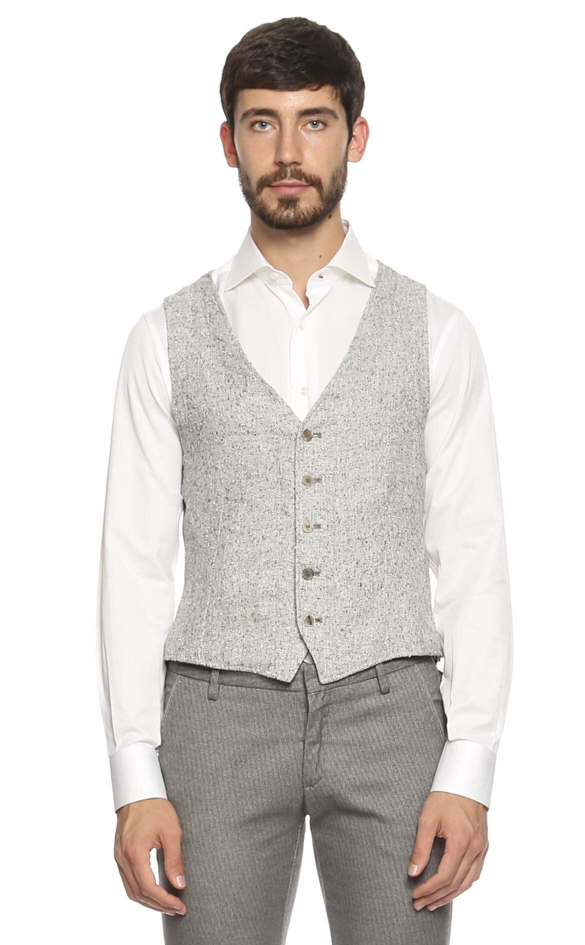 Fradi Milano-Fradi Milano Kahverengi Yelek