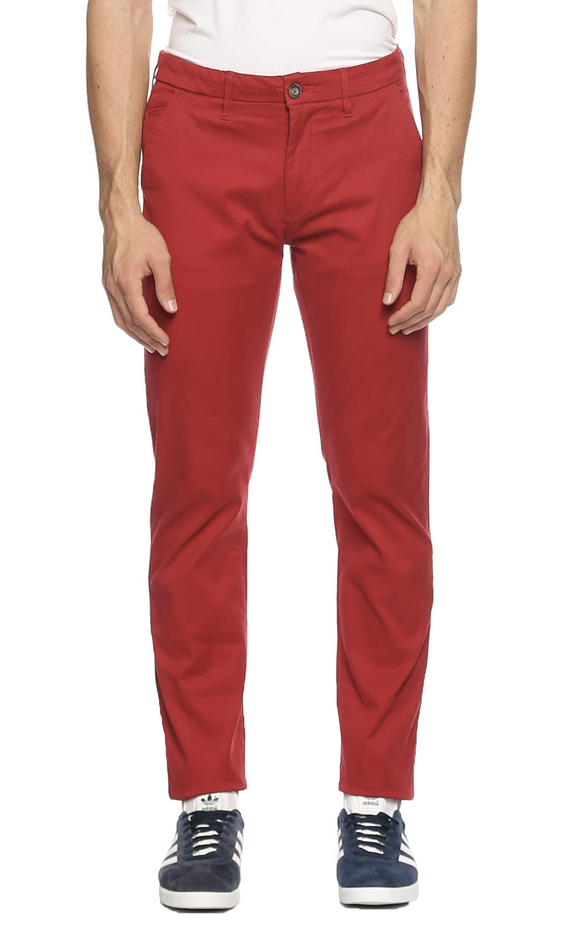 Casual Men-Casual Men Kırmızı Pantolon