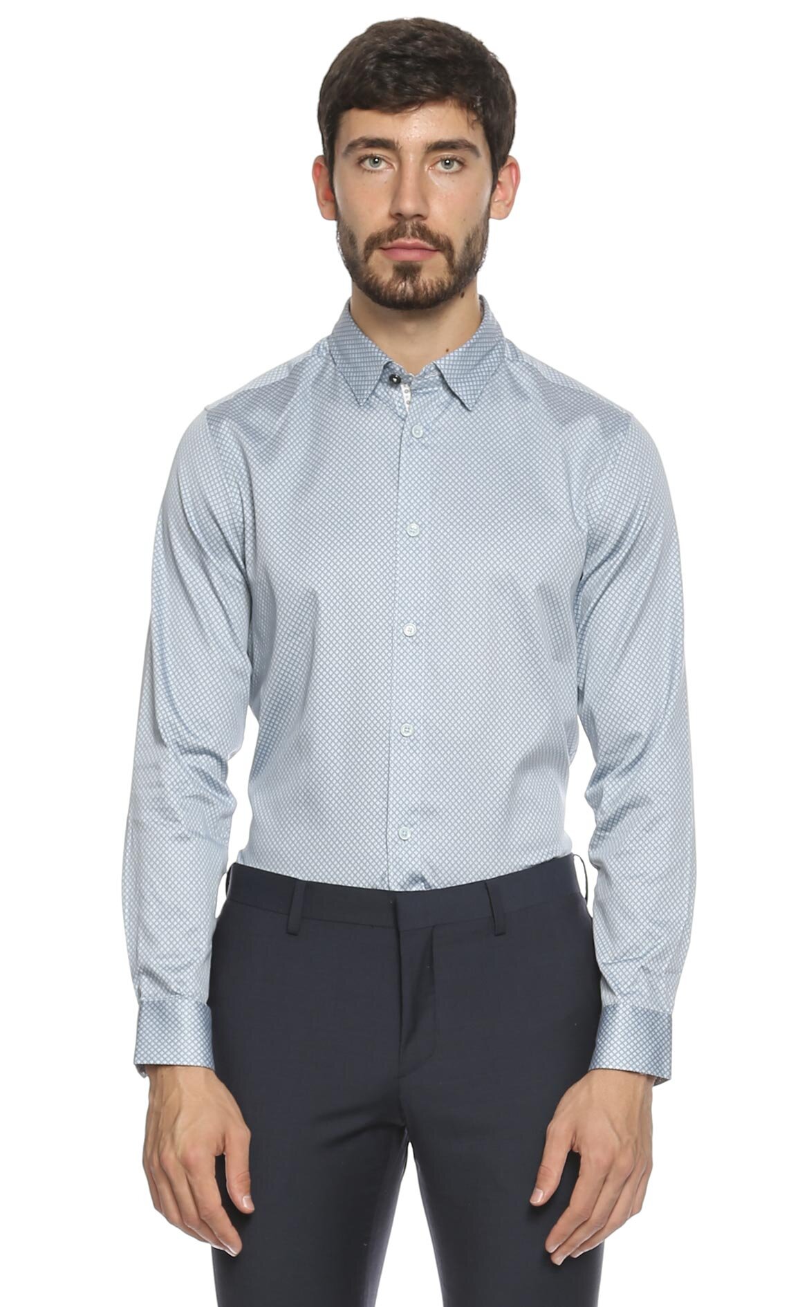 Ted Baker-Ted Baker Mavi Gömlek