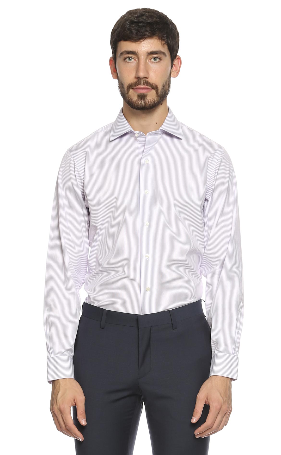 Brooks Brothers-Brooks Brothers Mor Gömlek Brooks Brothers-Brooks Brothers Mor Gömlek