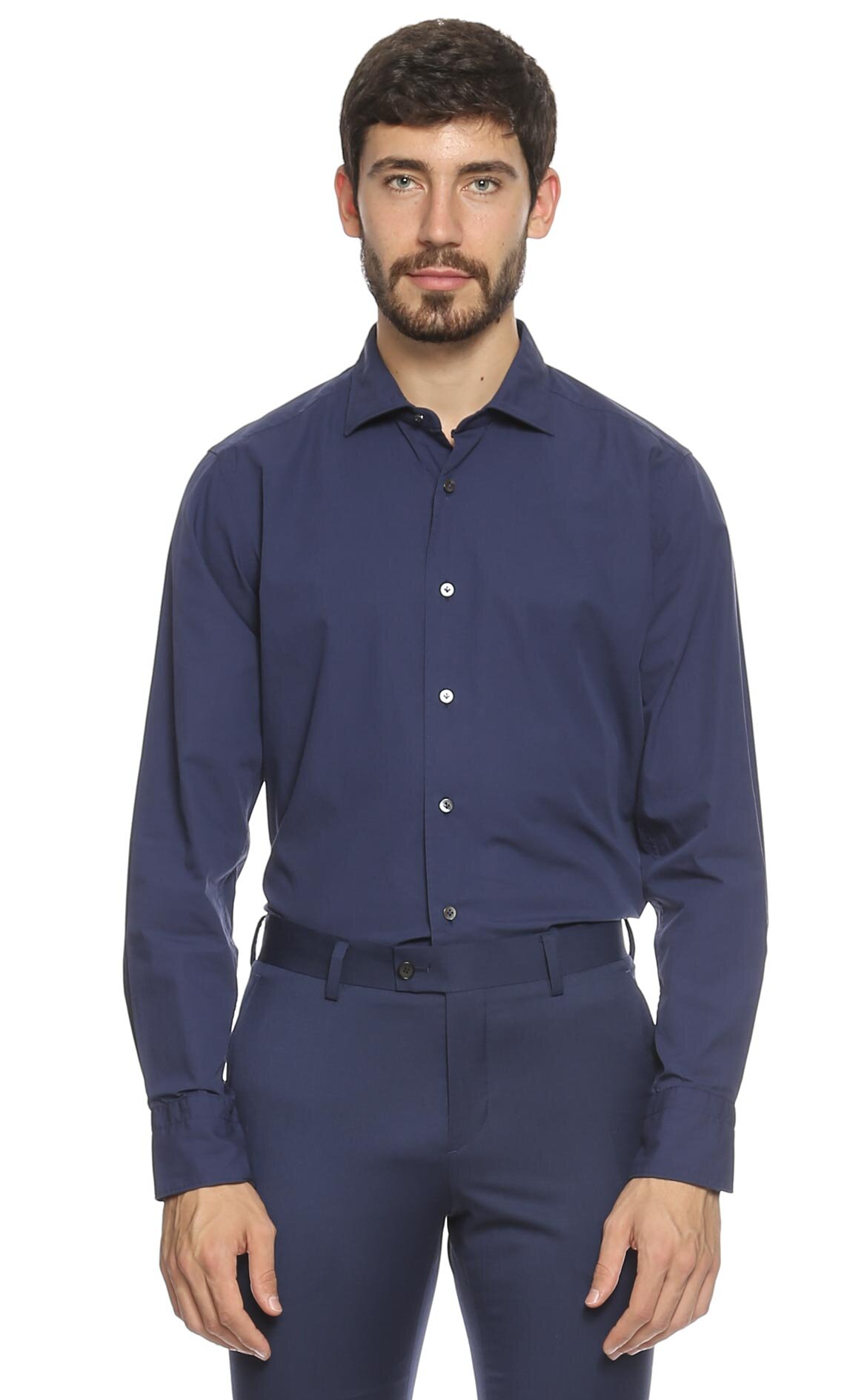 The Gigi Biglioli-The Gigi Biglioli Lacivert Gömlek