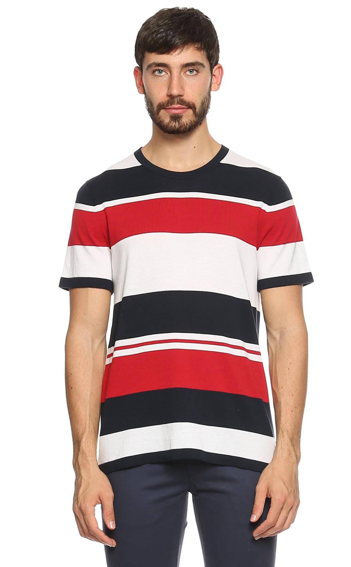 Michael Kors Collection-Michael Kors Collection Kırmızı T-Shirt Michael Kors Collection-Michael Kors Collection Kırmızı T-Shirt