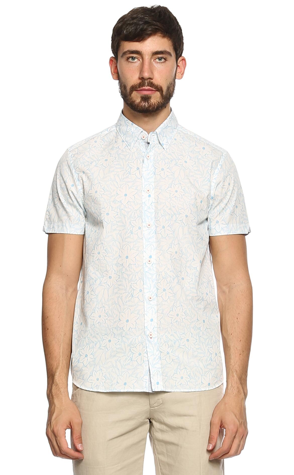 Ted Baker-Ted Baker Mavi Gömlek