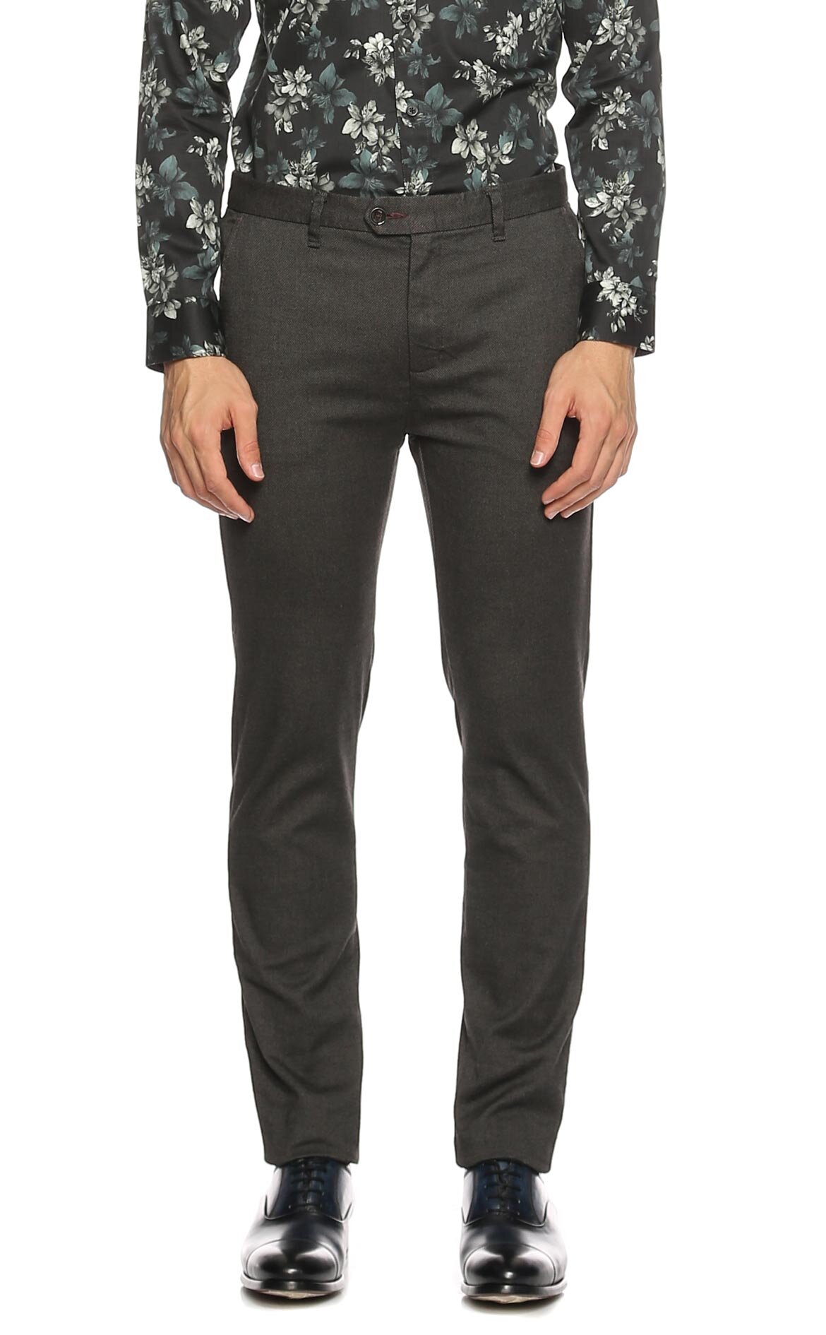 Ted Baker-Ted Baker Antrasit Pantolon