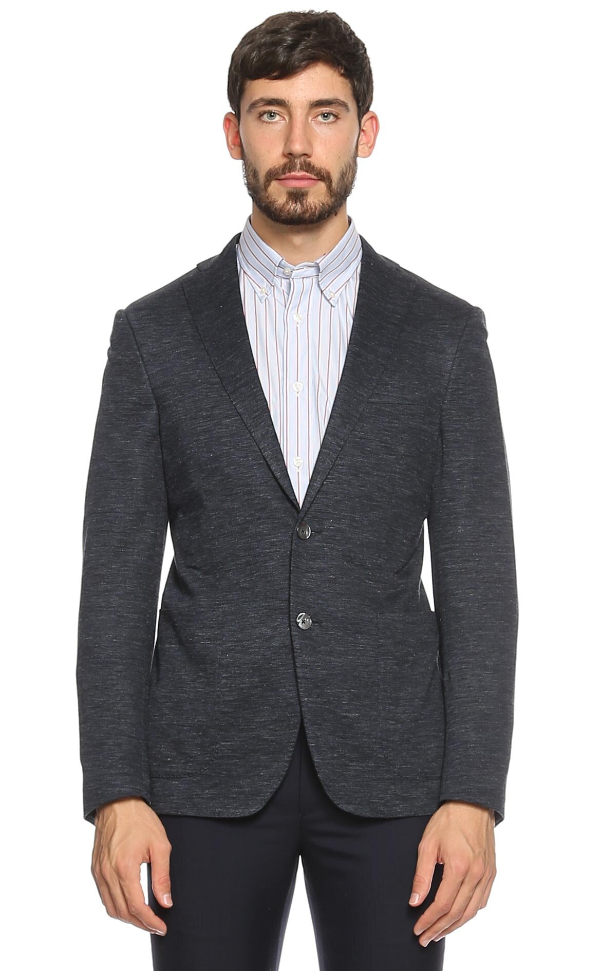 The Gigi Biglioli-The Gigi Biglioli Lacivert Ceket