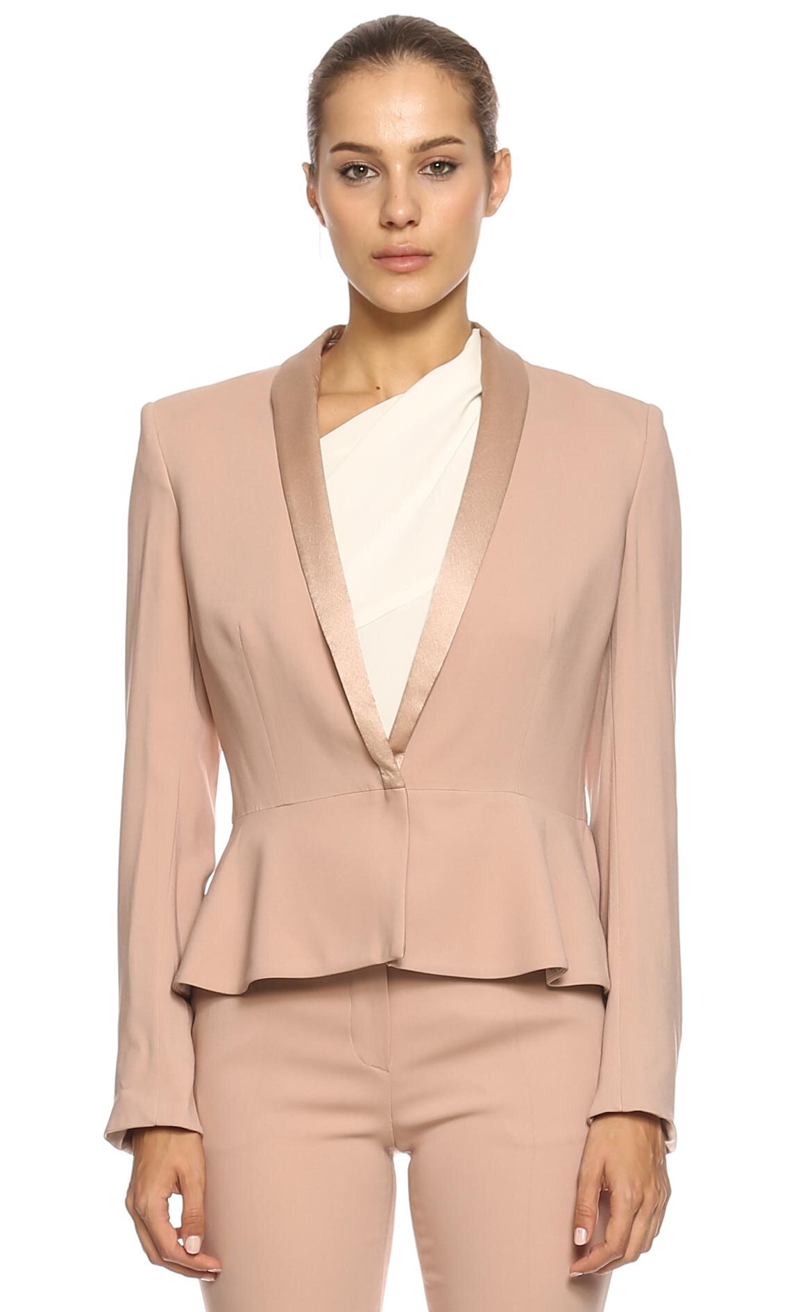 Alberta Ferretti -Alberta Ferretti  Pembe Ceket