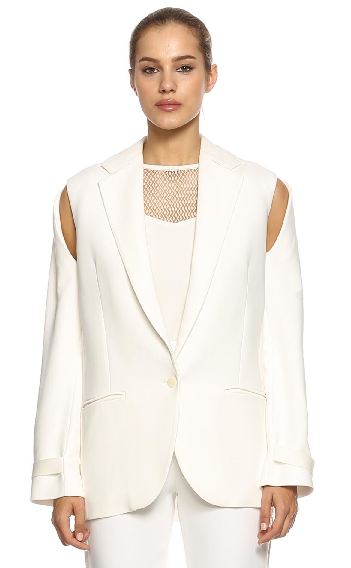 Dion Lee-Dion Lee Ekru Ceket