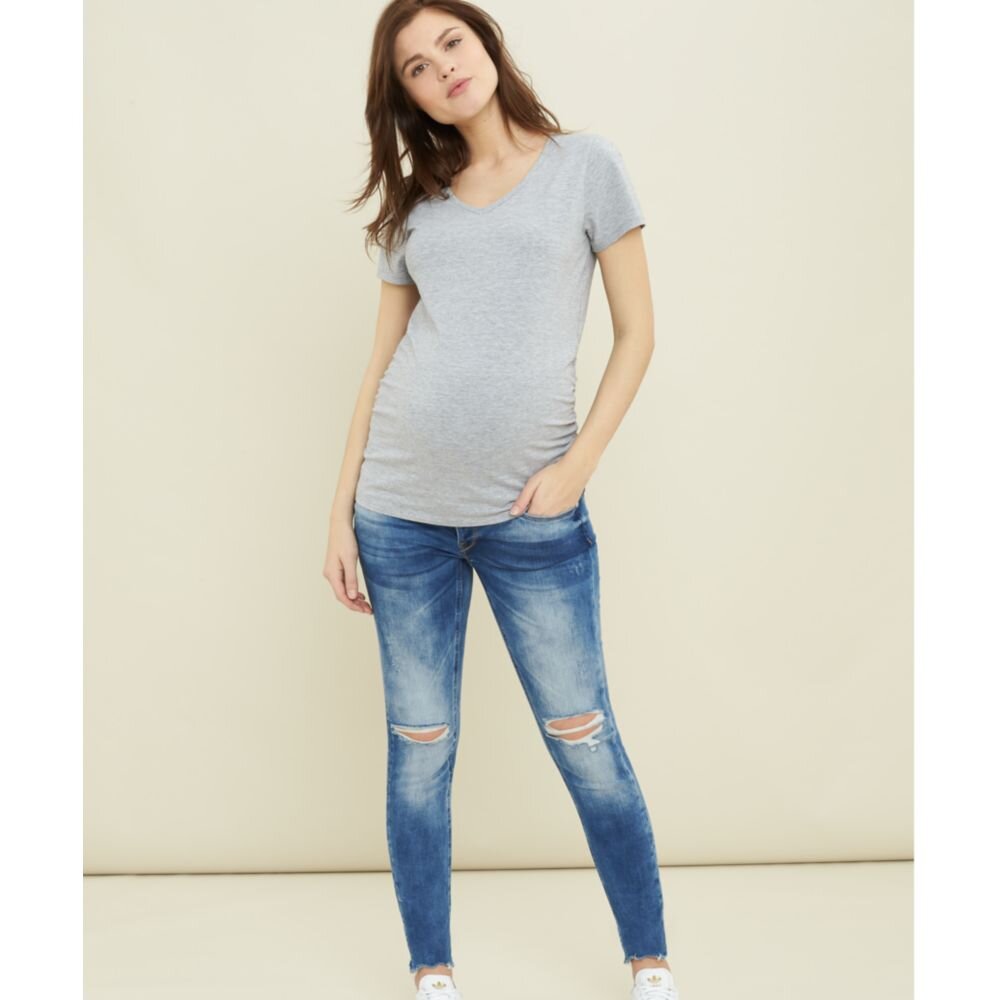 Mothercare-Mothercare Denim Hamile Pantolonu