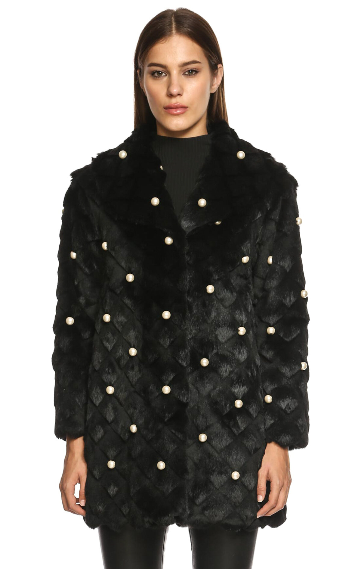 Boutique Moschino-Boutique Moschino Siyah Kürk Boutique Moschino-Boutique Moschino Siyah Kürk