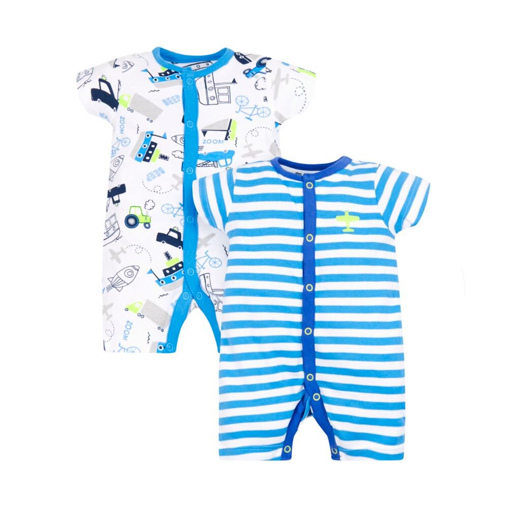 Mothercare-Mothercare Kısa Tulum - 2'li Paket