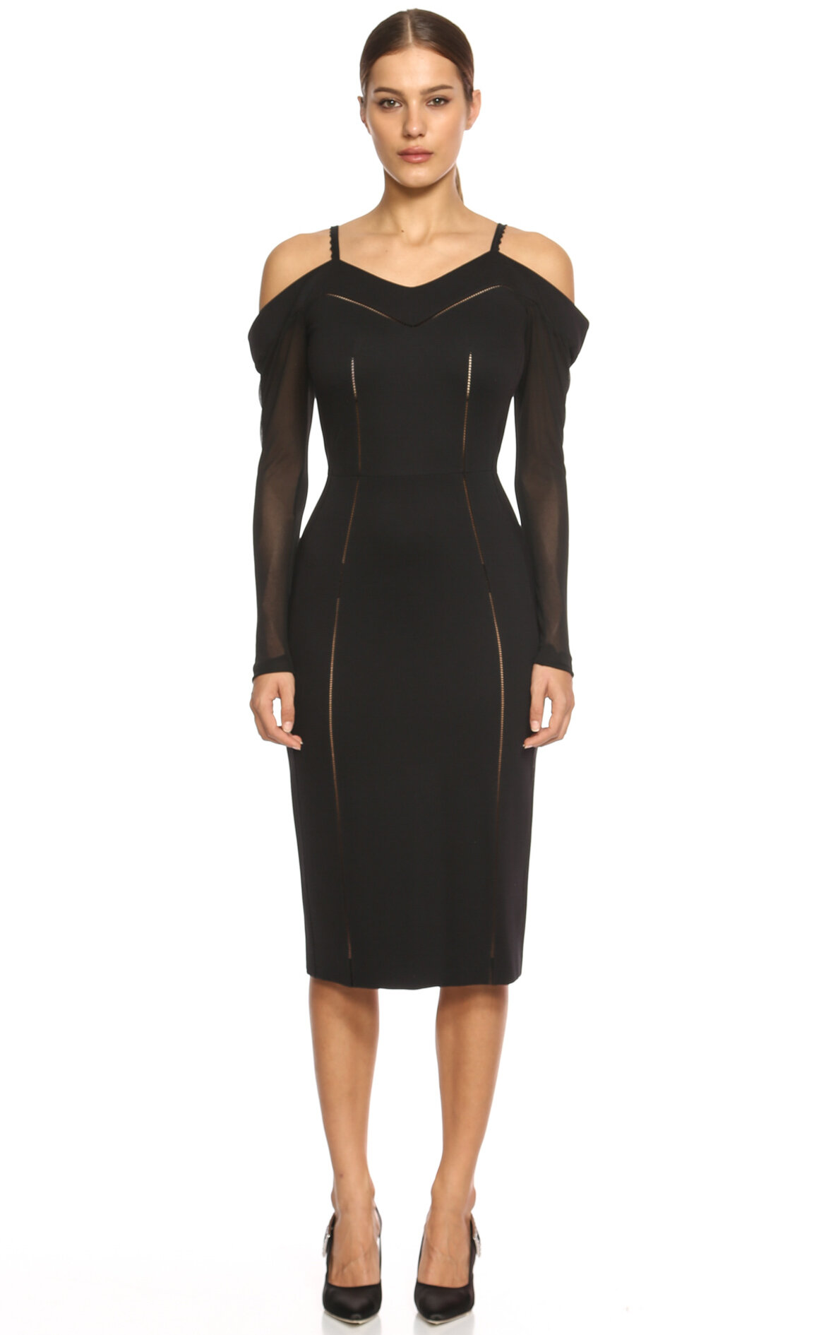 Antonio Berardi-Antonio Berardi Siyah Elbise