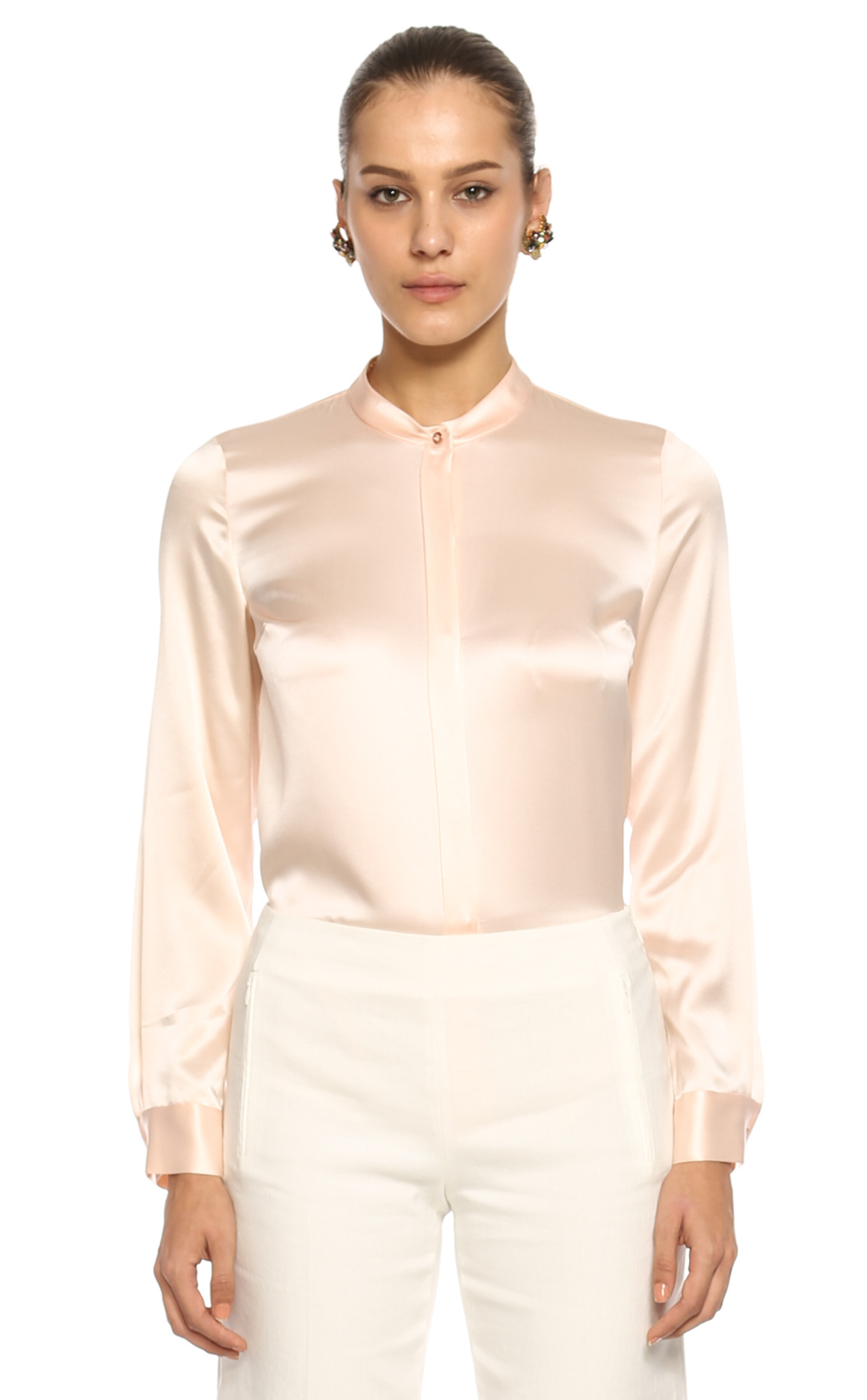 Elie Tahari-Elie Tahari Pembe Gömlek