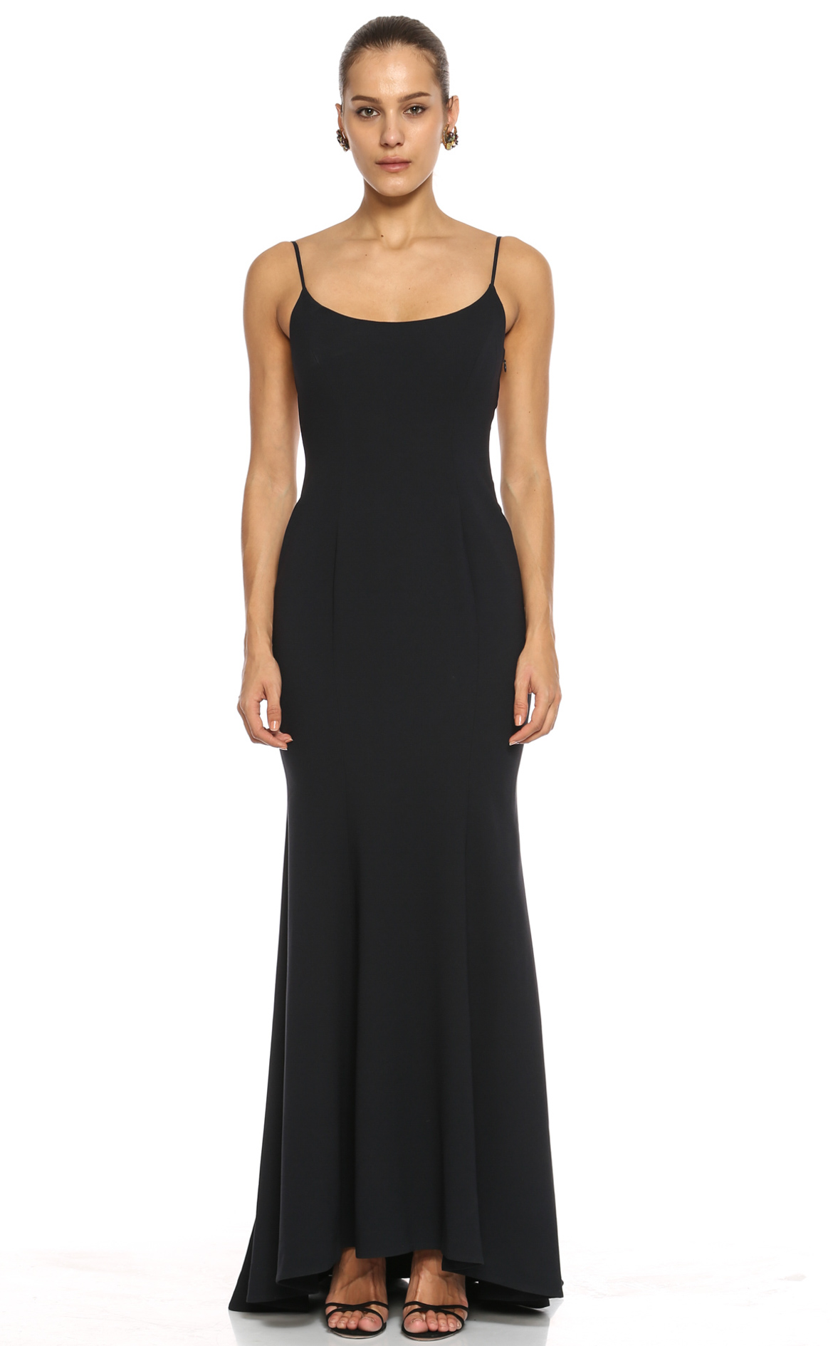 Elie Tahari-Elie Tahari Siyah Gece Elbisesi