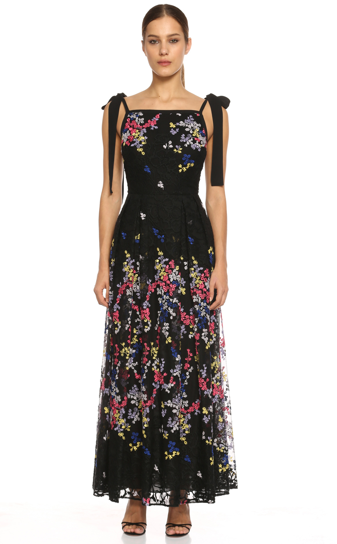 Elie Saab-Elie Saab Siyah Gece Elbisesi Elie Saab-Elie Saab Siyah Gece Elbisesi