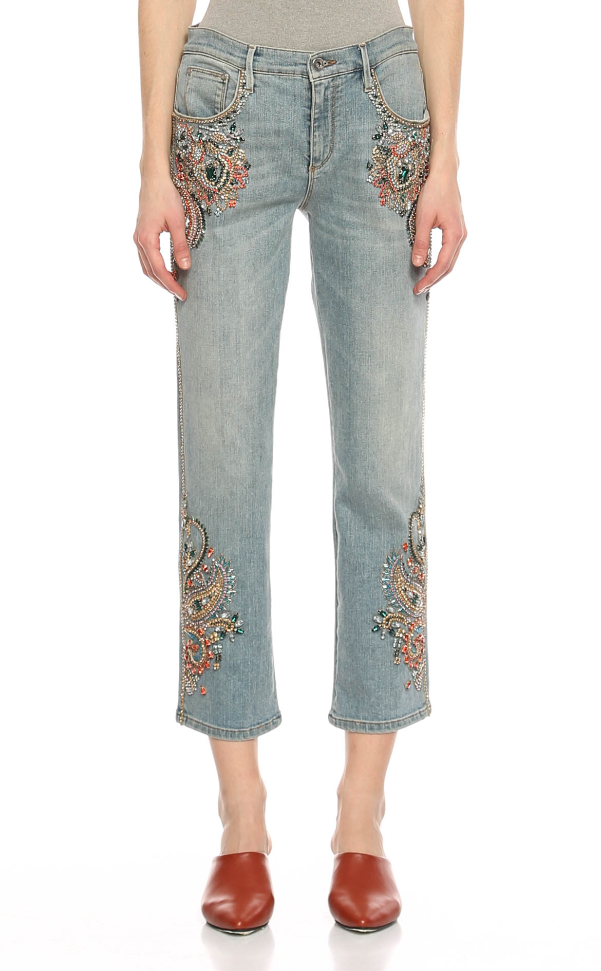Roberto Cavalli-Roberto Cavalli Mavi Jean Pantolon Roberto Cavalli-Roberto Cavalli Mavi Jean Pantolon