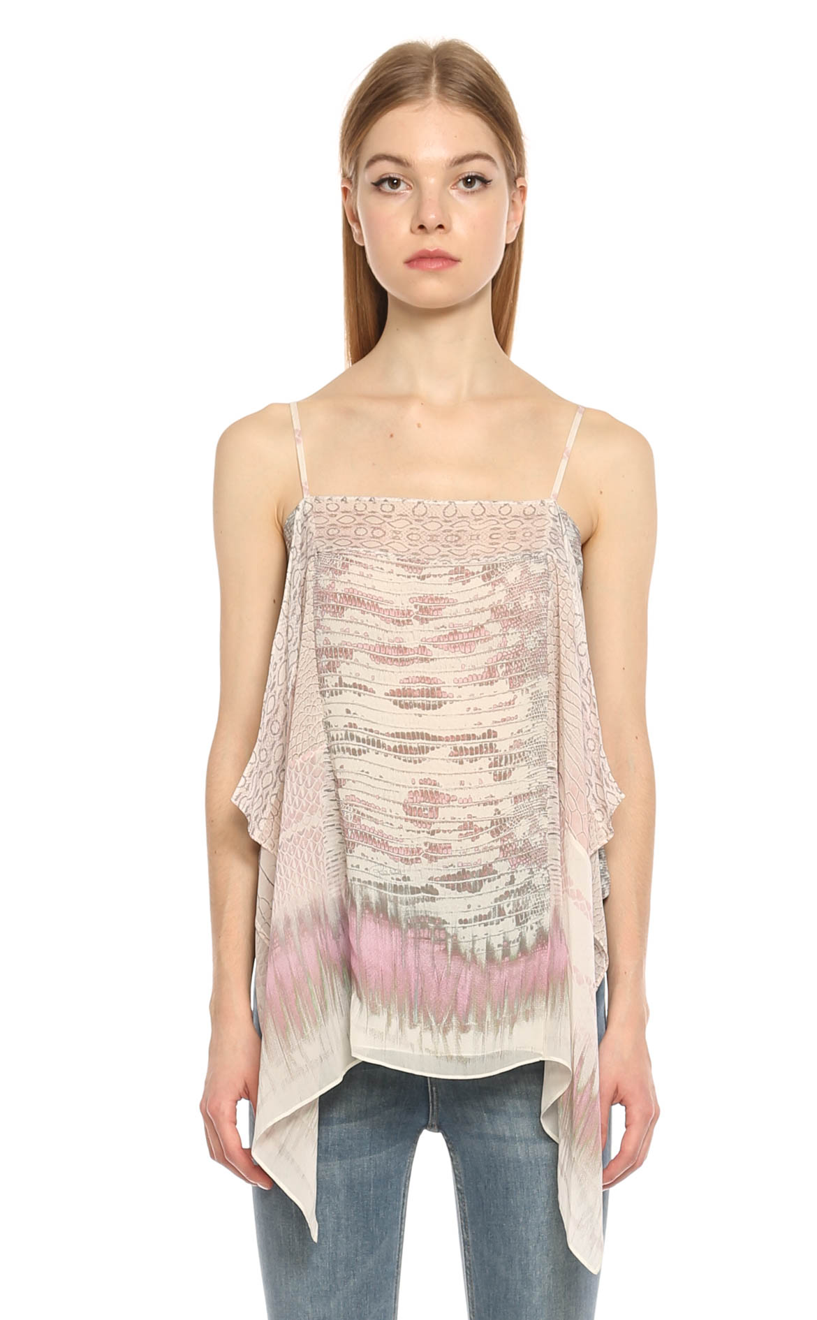 Roberto Cavalli-Roberto Cavalli Pembe Bluz Roberto Cavalli-Roberto Cavalli Pembe Bluz