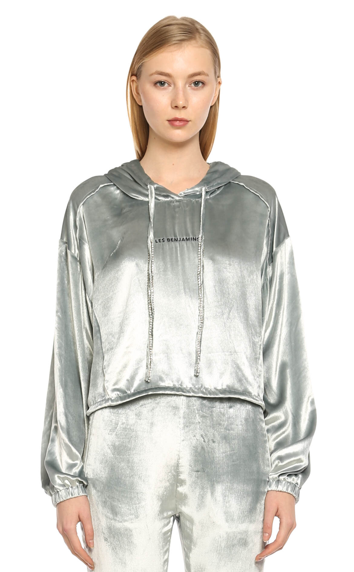 Les Benjamins-Les Benjamins Gri Sweatshirt