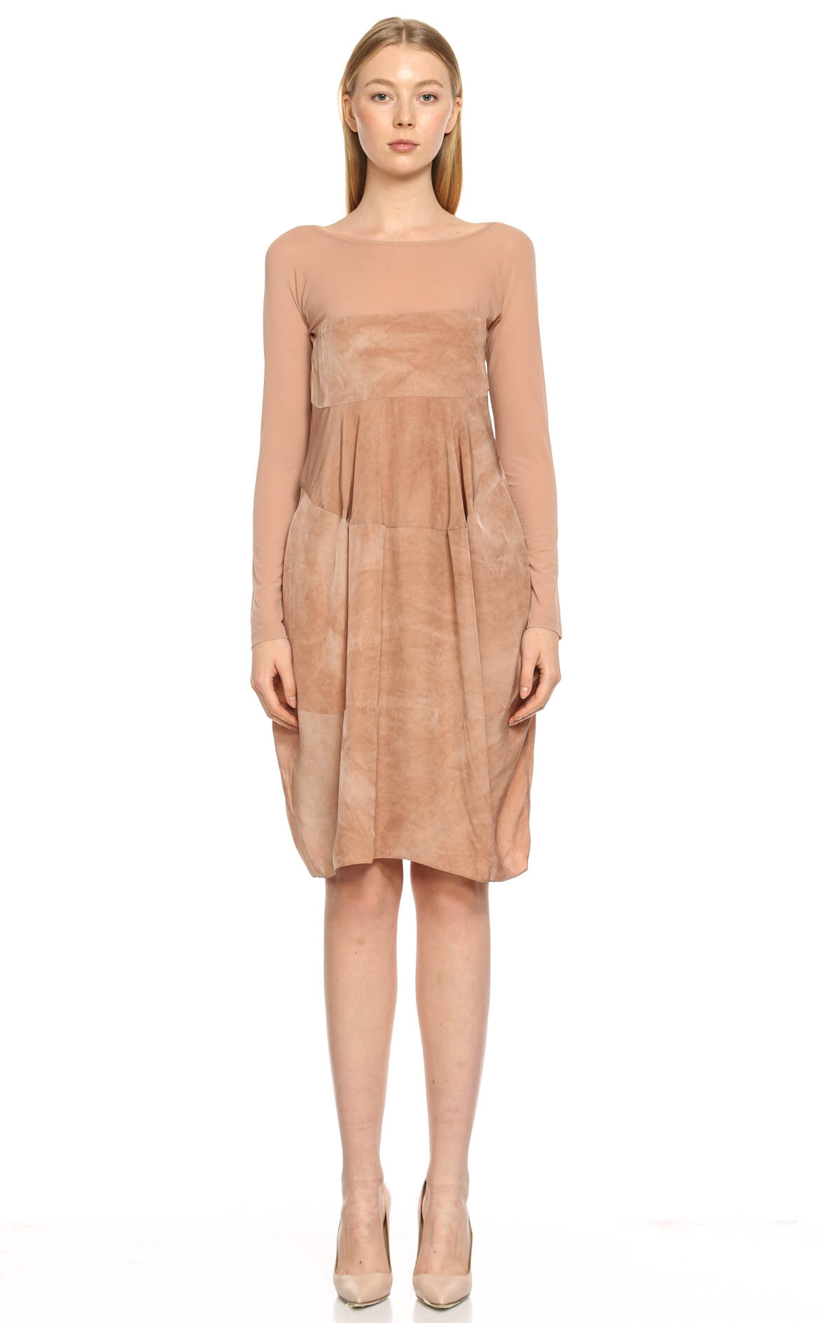 Donna Karan-Donna Karan Turuncu Elbise