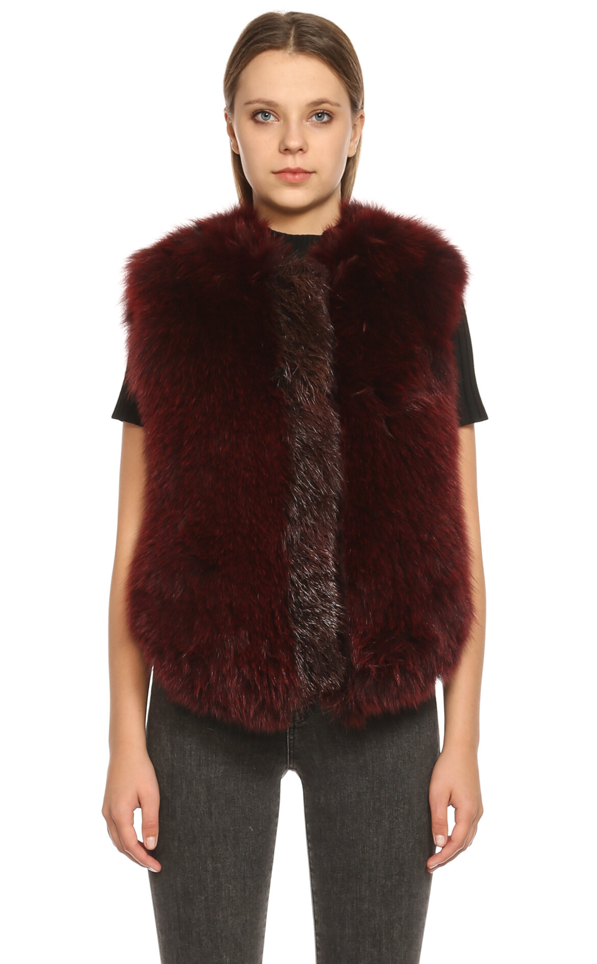 Roberto Cavalli-Roberto Cavalli Bordo Kürk Yelek