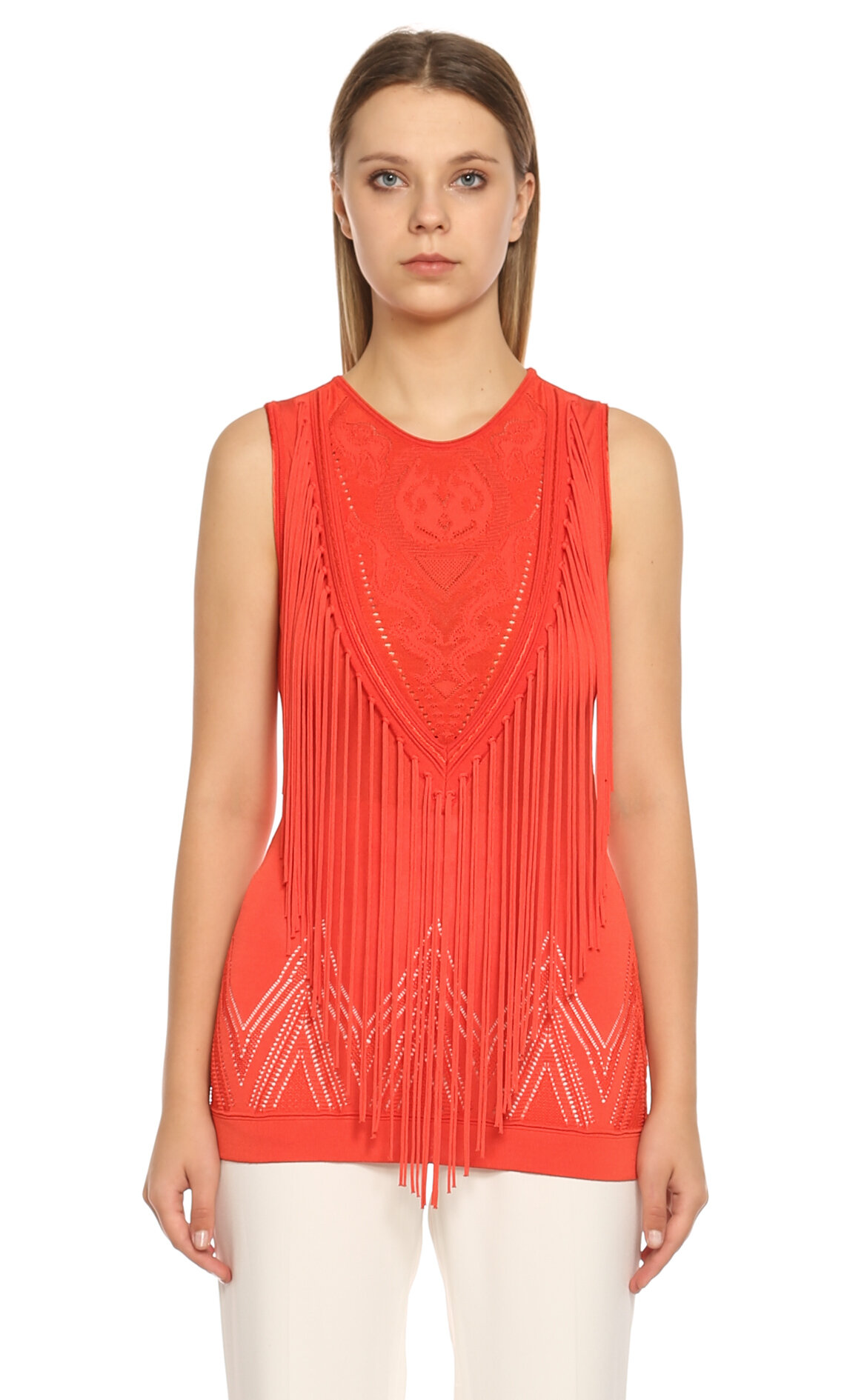 Roberto Cavalli-Roberto Cavalli Mercan Triko Roberto Cavalli-Roberto Cavalli Mercan Triko