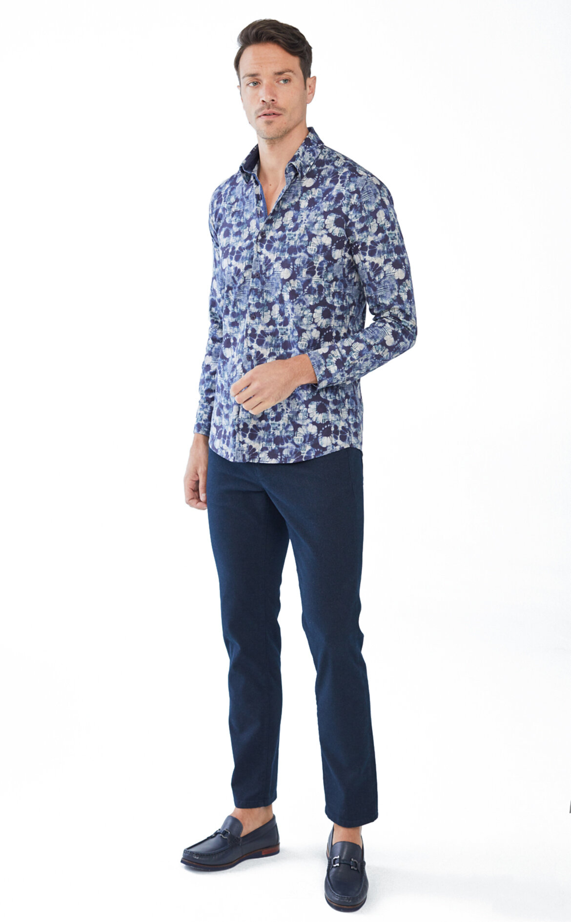 Borıs Becker-Borıs Becker Lacivert Gömlek