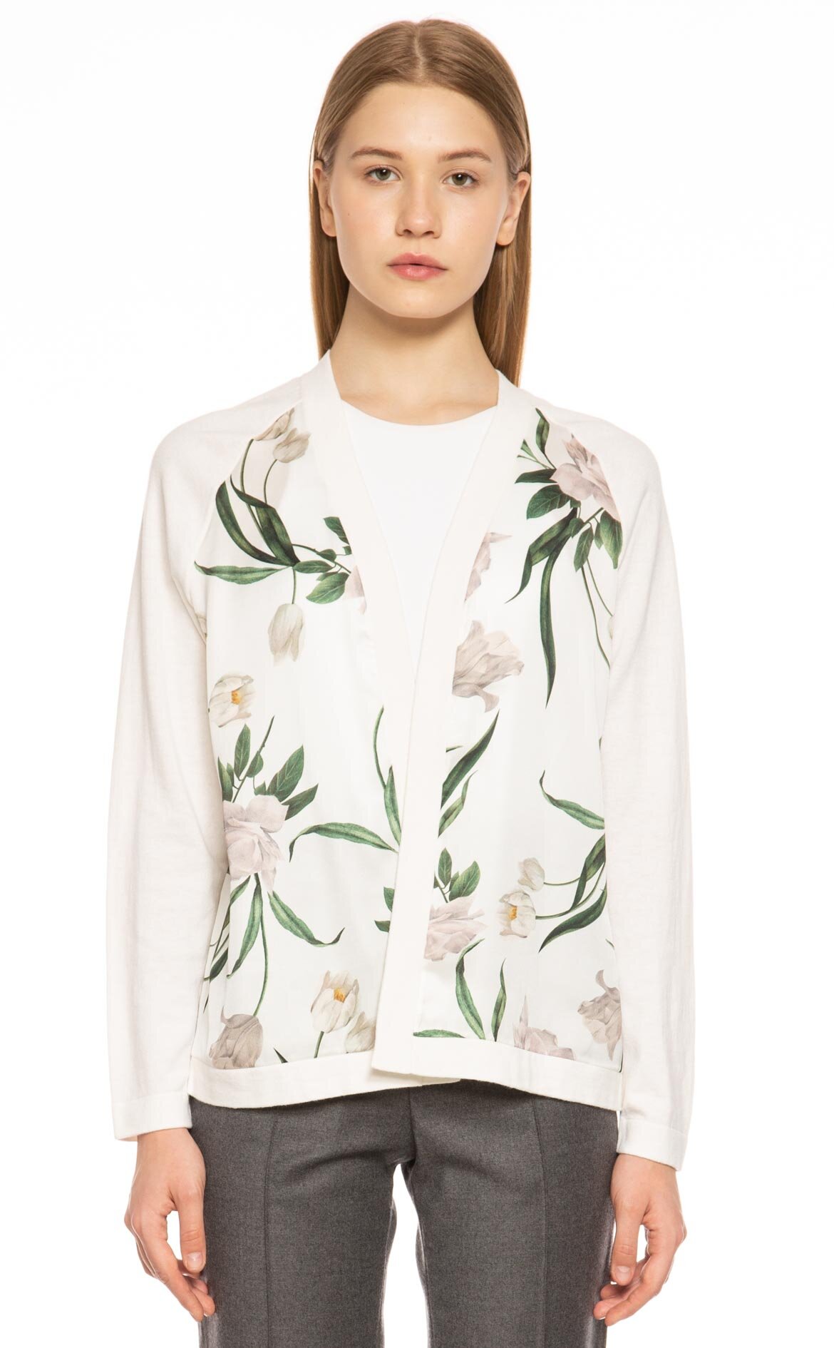 Ted Baker-Ted Baker Beyaz Kazak Ted Baker-Ted Baker Beyaz Kazak