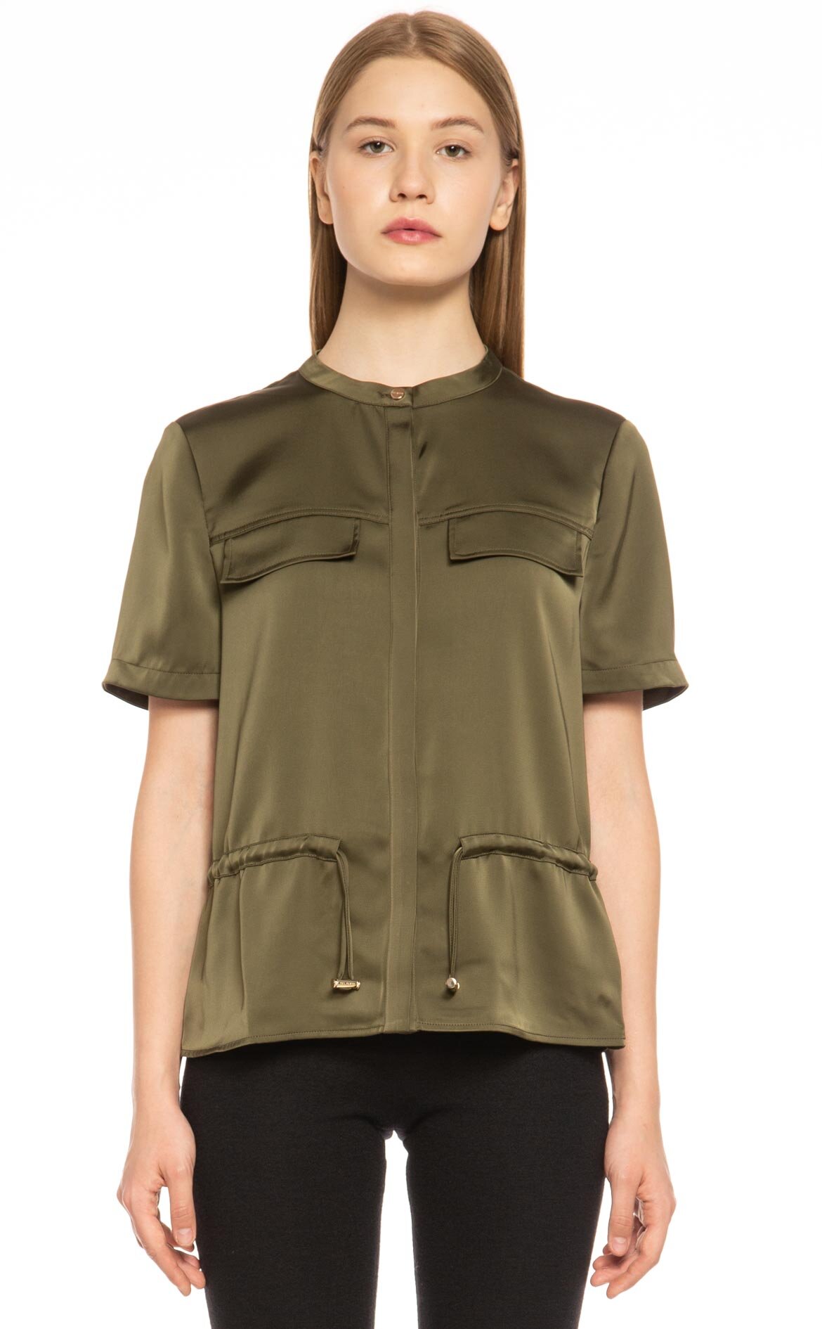 Ted Baker-Ted Baker Haki Gömlek