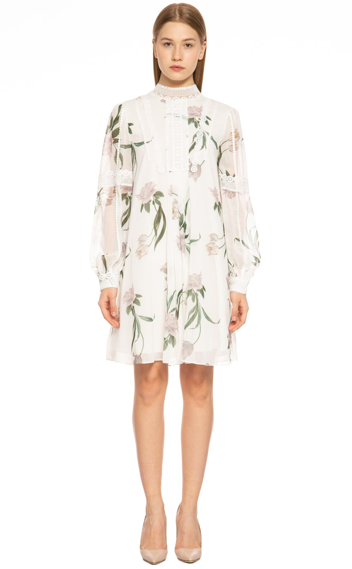 Ted Baker-Ted Baker Beyaz Elbise Ted Baker-Ted Baker Beyaz Elbise