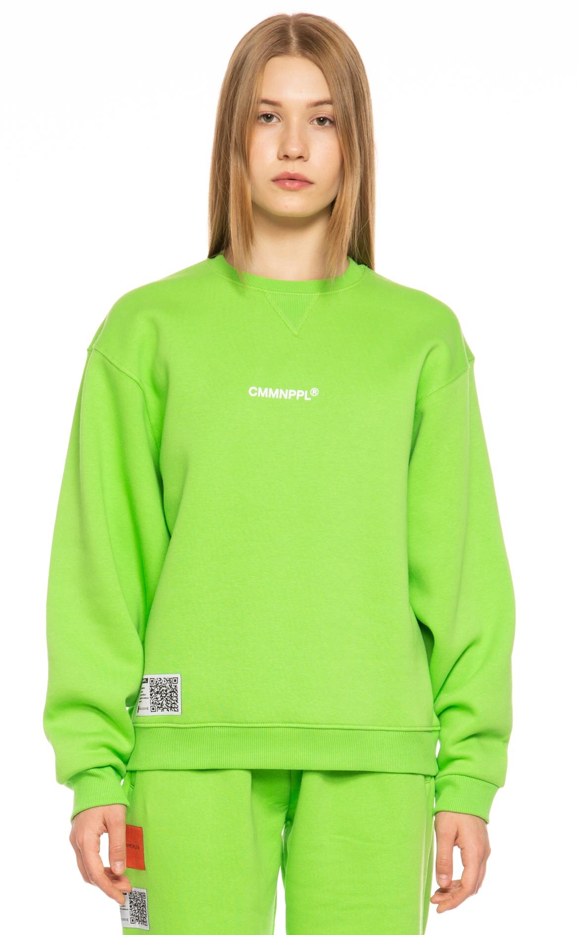 Common People-Common People Yeşil Sweatshirt