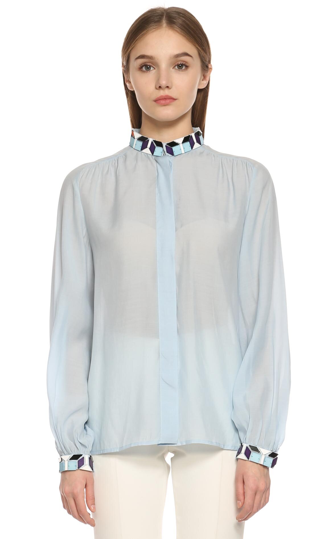 Sonia Rykiel-Sonia Rykiel Mavi Gömlek