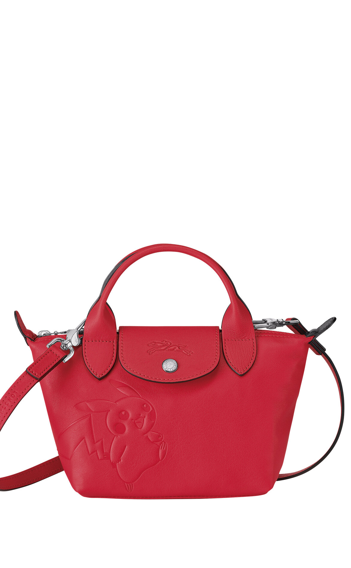 Longchamp-Le Pliage Cuir El Çantası XS