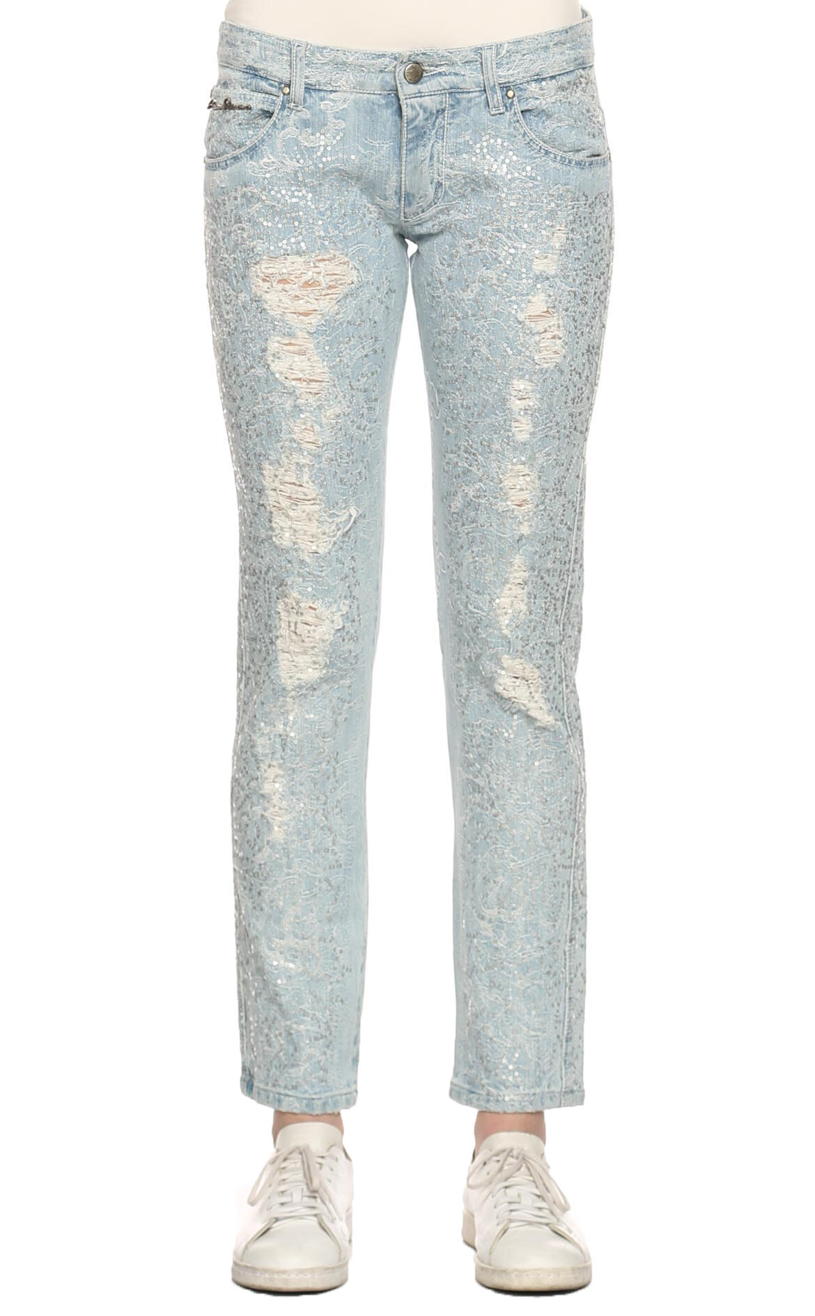 Ermanno Scervino-Ermanno Scervino Mavi Jean Pantolon Ermanno Scervino-Ermanno Scervino Mavi Jean Pantolon