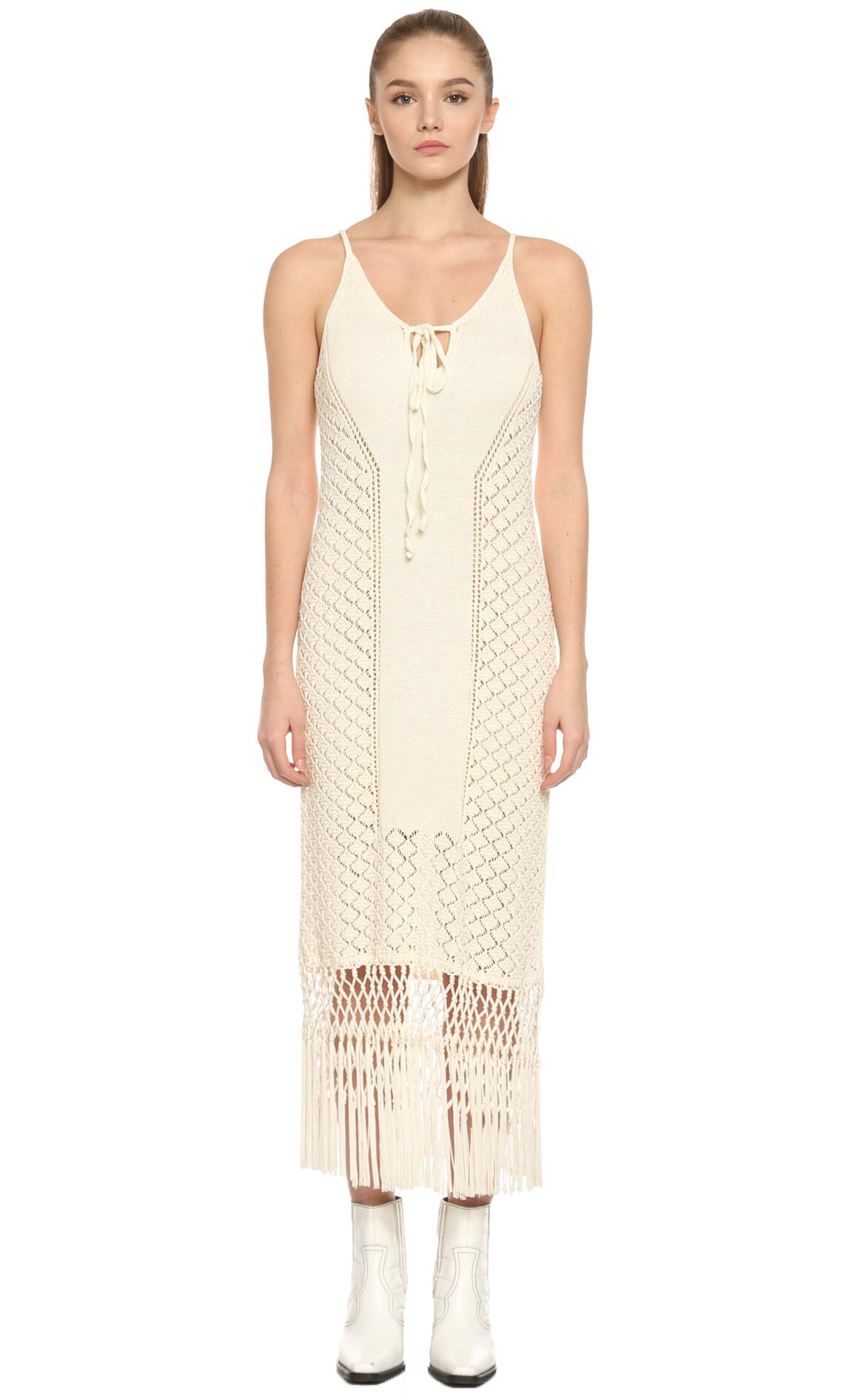 Rachel Zoe-Rachel Zoe Beyaz Elbise