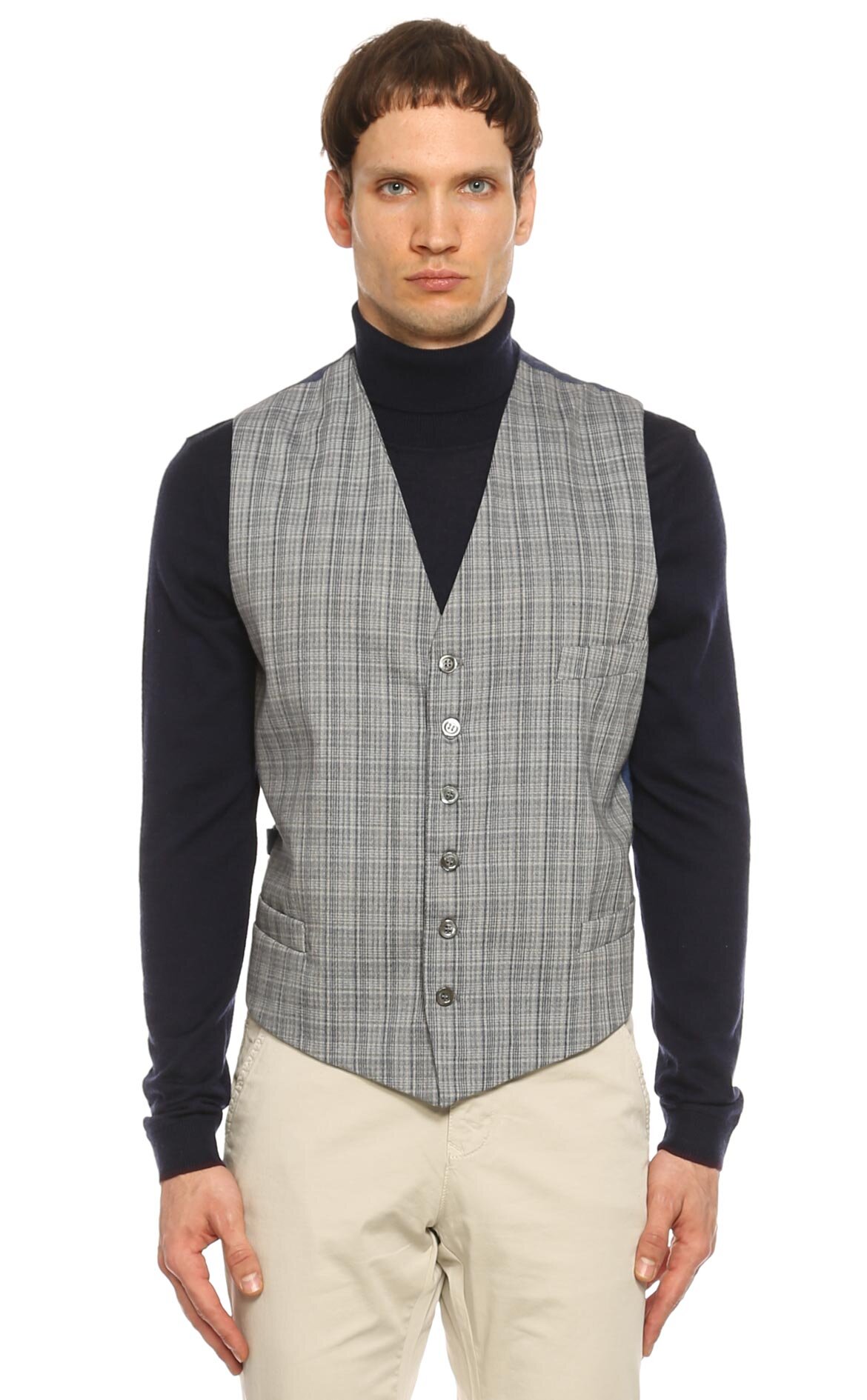 Bevilacqua-Bevilacqua Gri Yelek