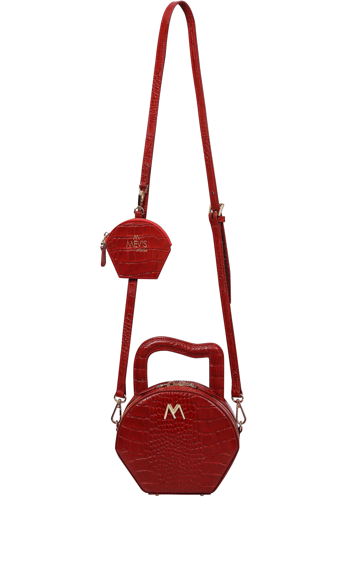 Mev's Atelier-Mev's Atelier Kırmızı Çanta