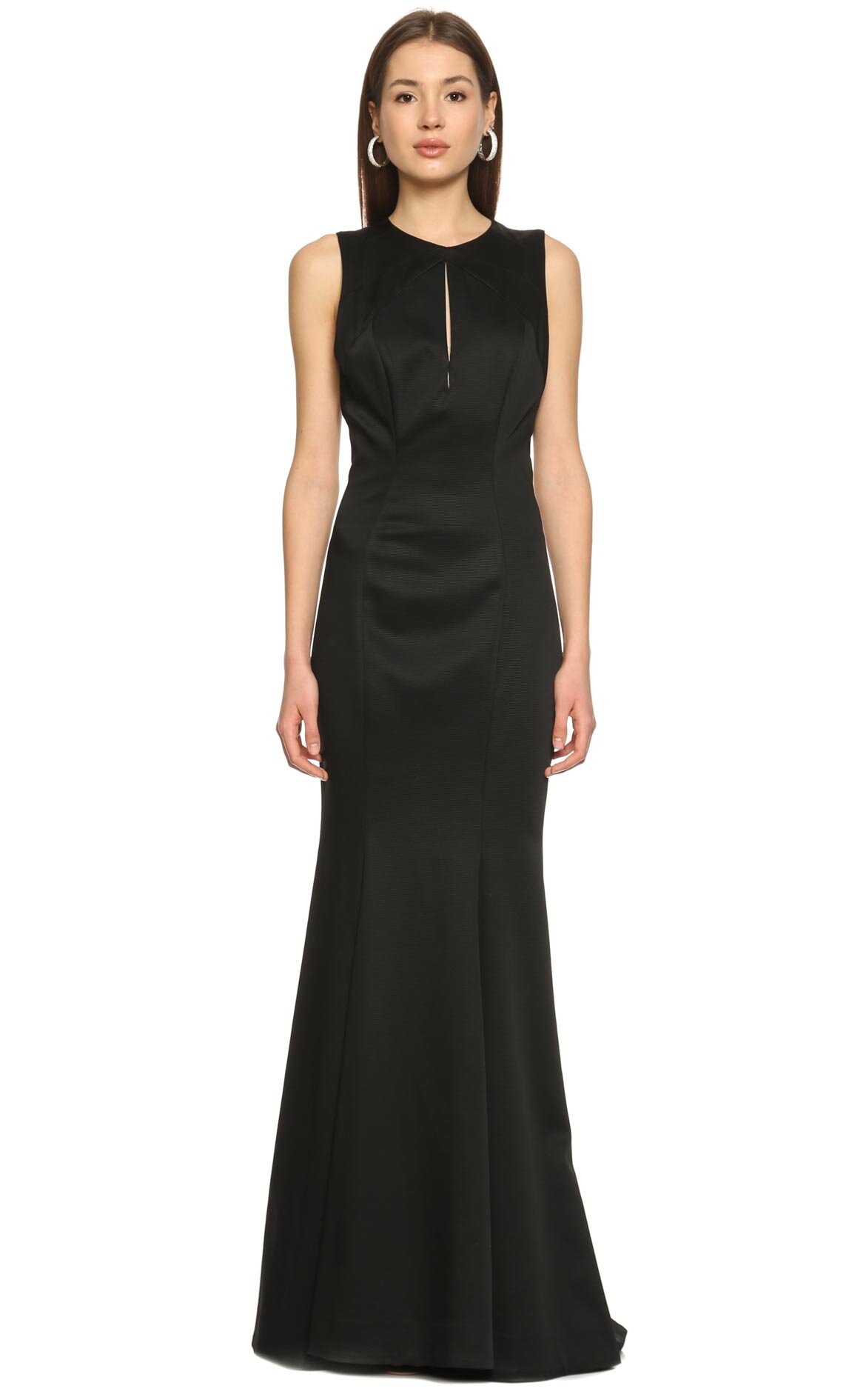 Zac Zac Posen-Zac Zac Posen Siyah Gece Elbisesi Zac Zac Posen-Zac Zac Posen Siyah Gece Elbisesi