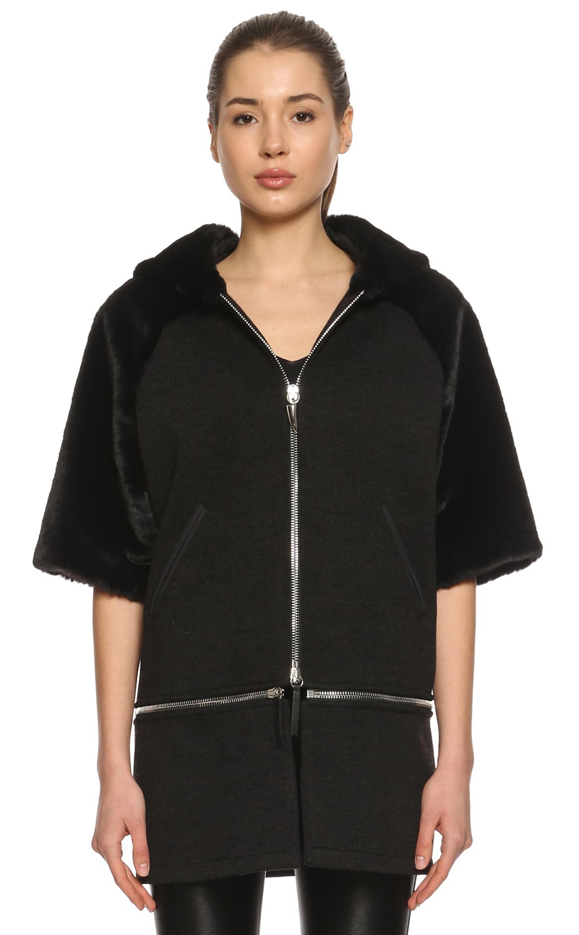 Giuseppe Zanotti-Giuseppe Zanotti Siyah Ceket