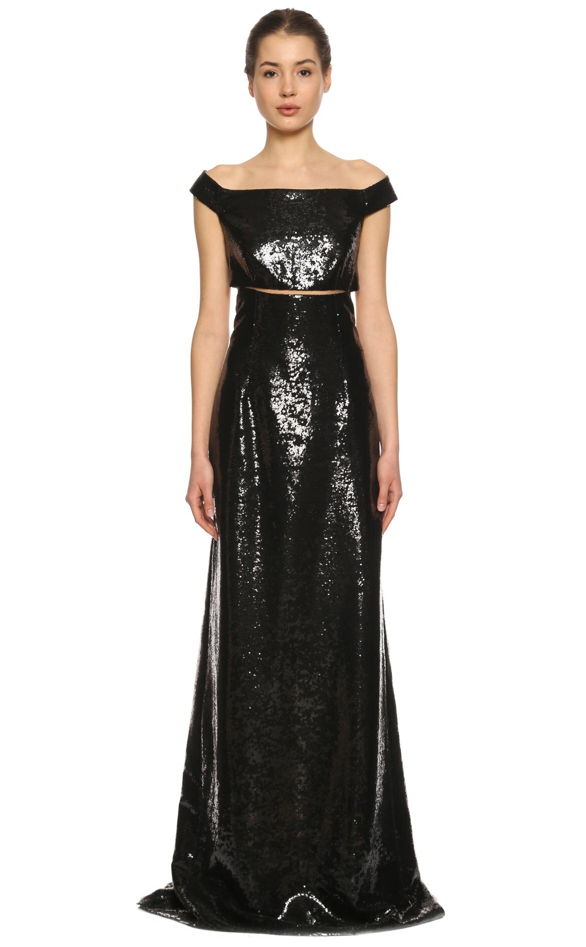 Kaufman Franco-Kaufman Franco Siyah Gece Elbisesi Kaufman Franco-Kaufman Franco Siyah Gece Elbisesi