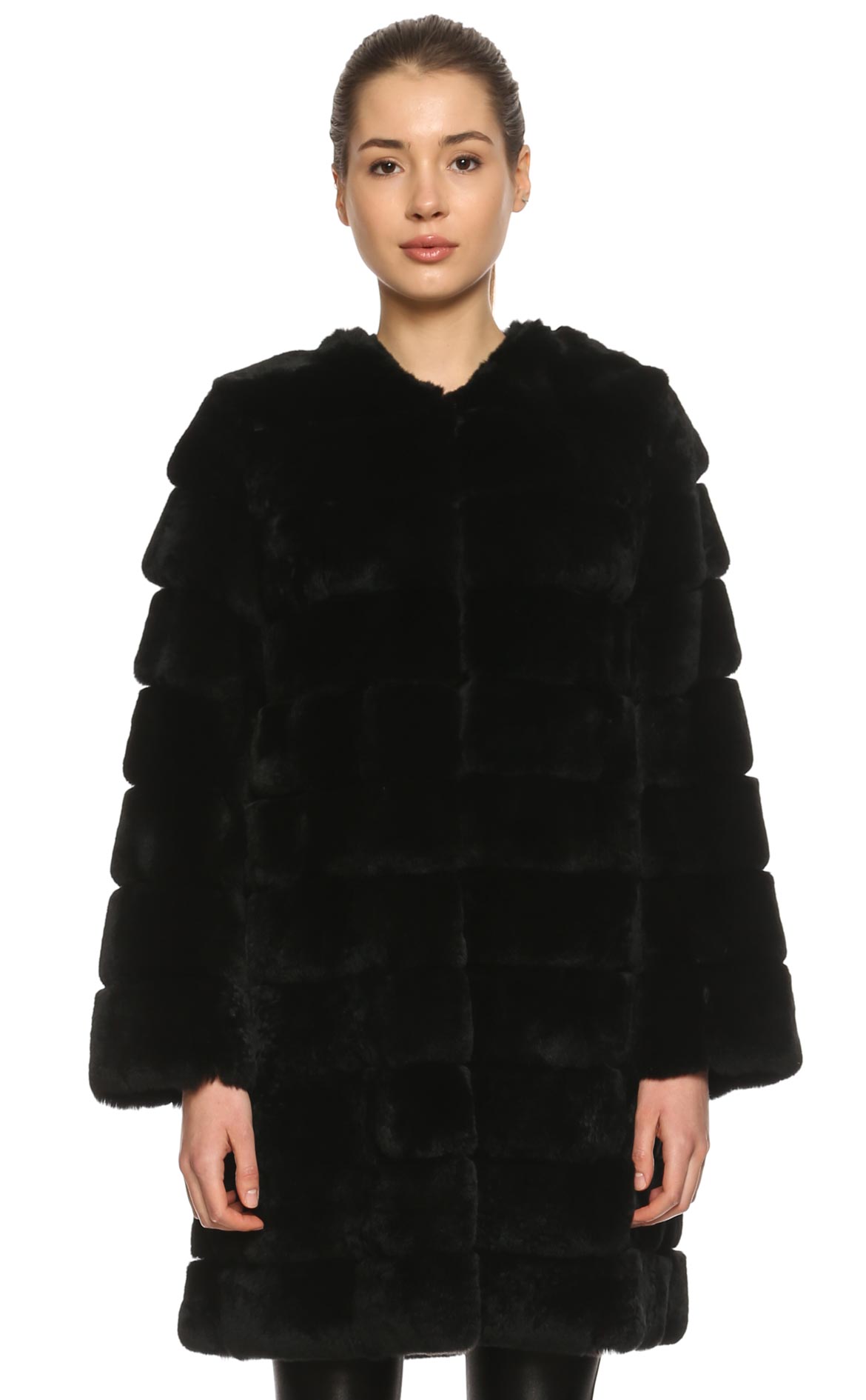 Adrienne Landau-Adrienne Landau Siyah Kürk Adrienne Landau-Adrienne Landau Siyah Kürk