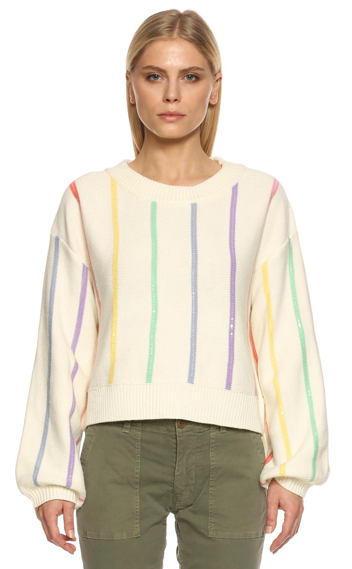 Olivia Rubin-Olivia Rubin Krem Rengi Triko Olivia Rubin-Olivia Rubin Krem Rengi Triko