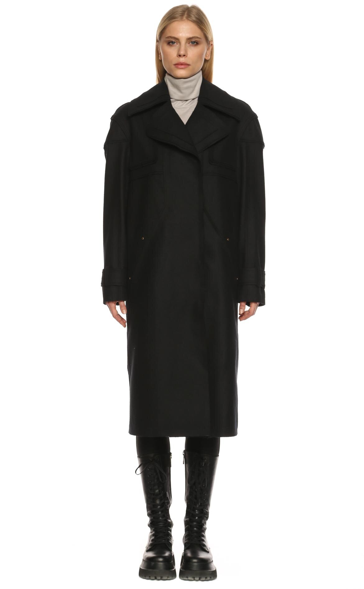 Tom Ford-Tom Ford Siyah Pardesü