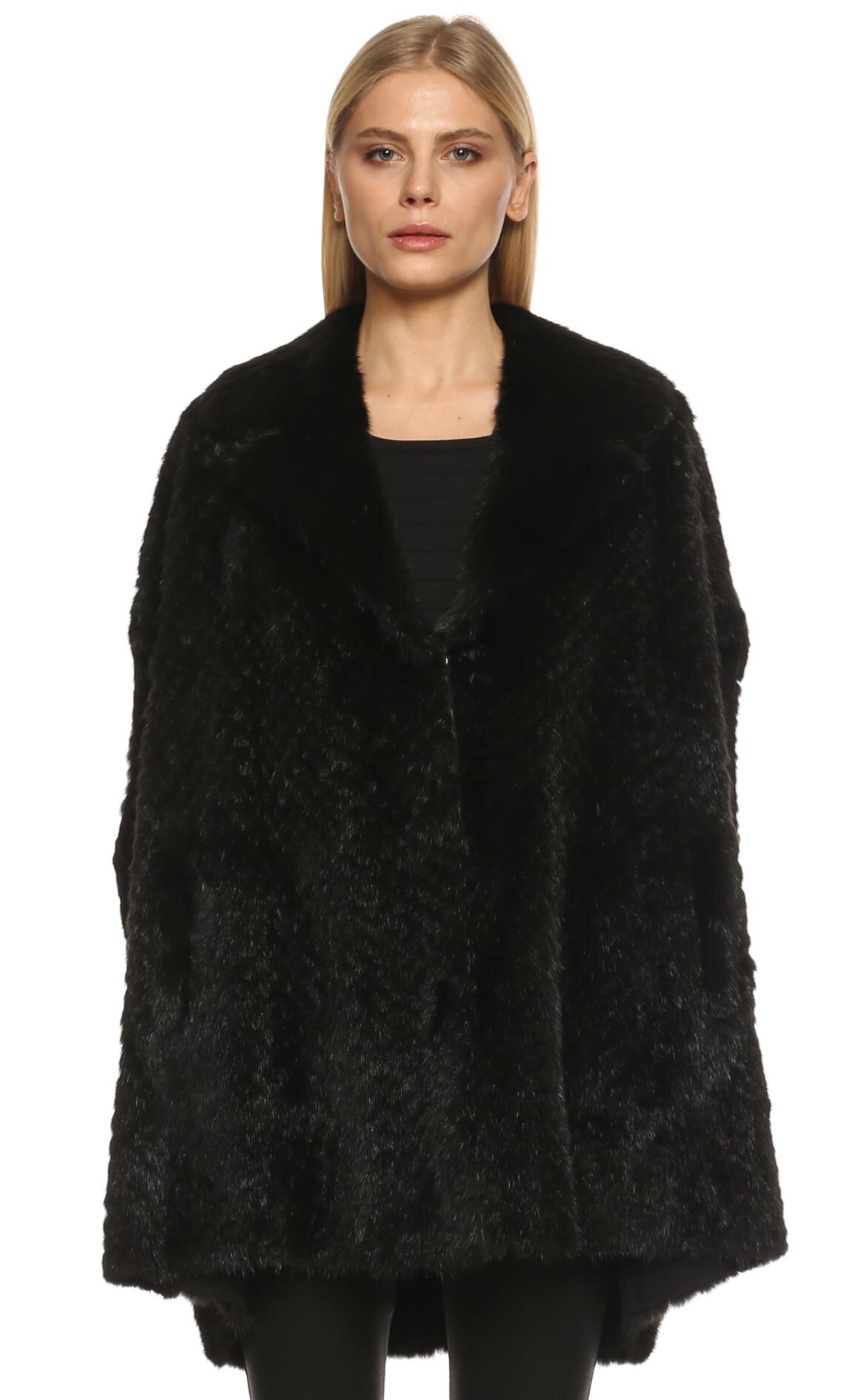 Simonetta-Simonetta Siyah Kürk Simonetta-Simonetta Siyah Kürk