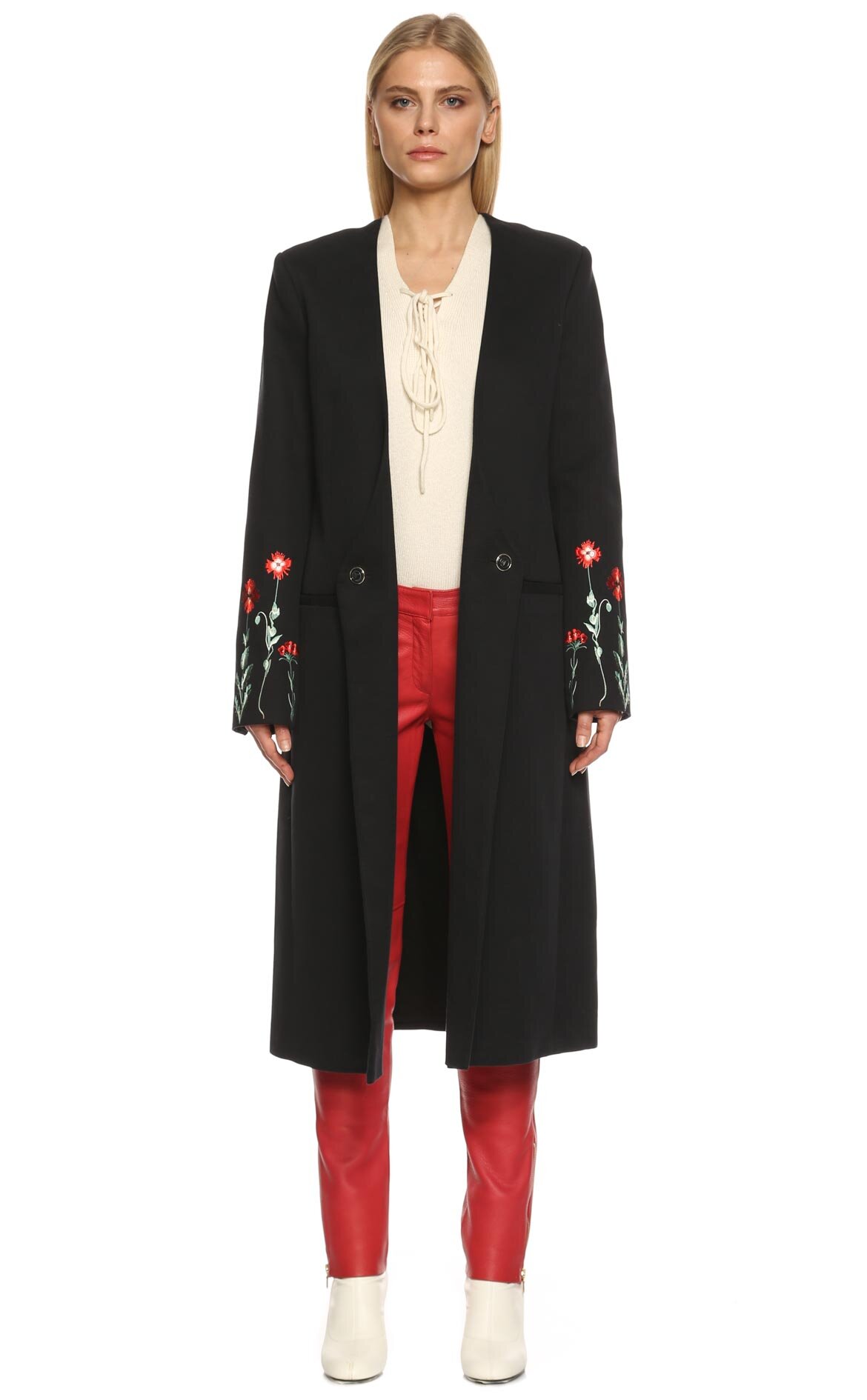 Temperley London-Temperley London Siyah Palto