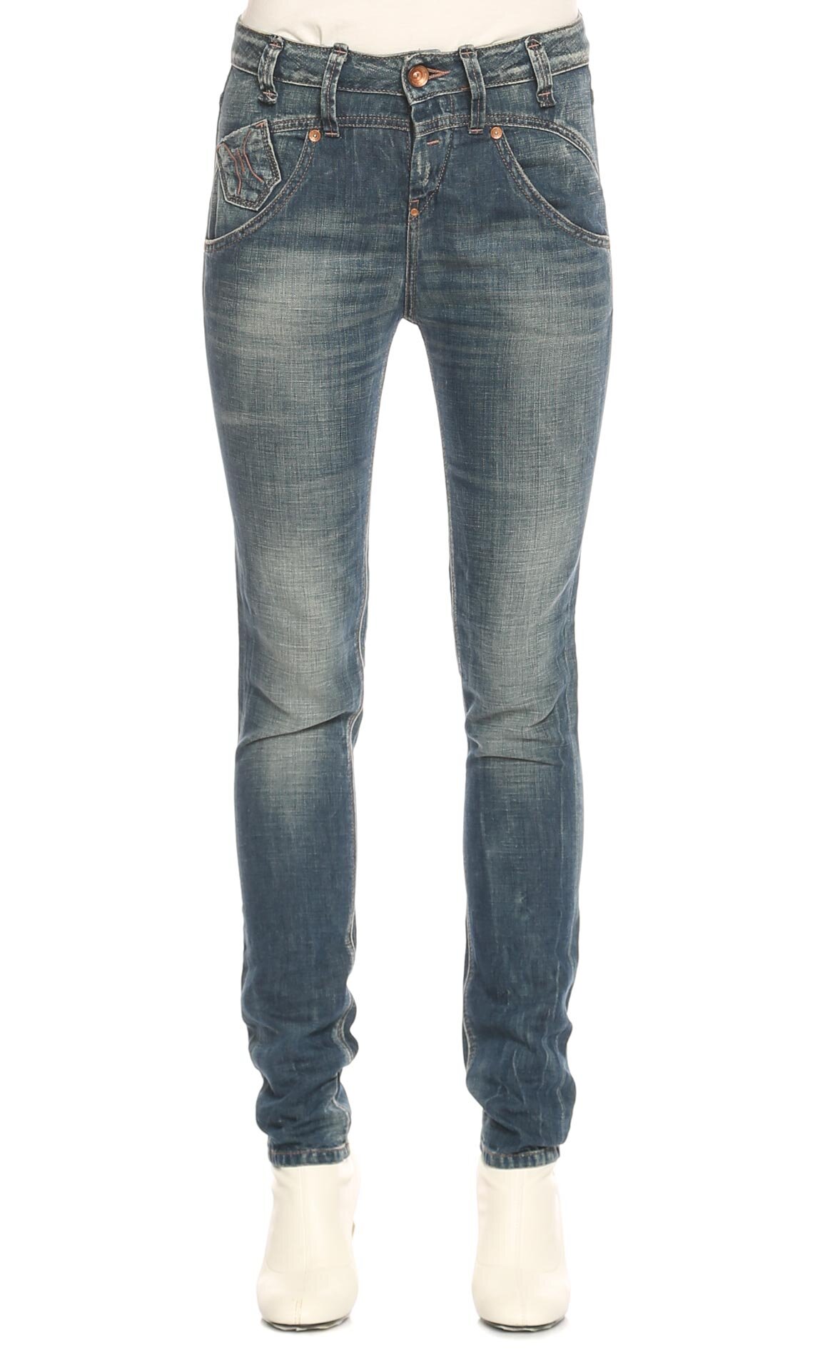 Fornarina-Fornarina Denim Pantolon Fornarina-Fornarina Denim Pantolon